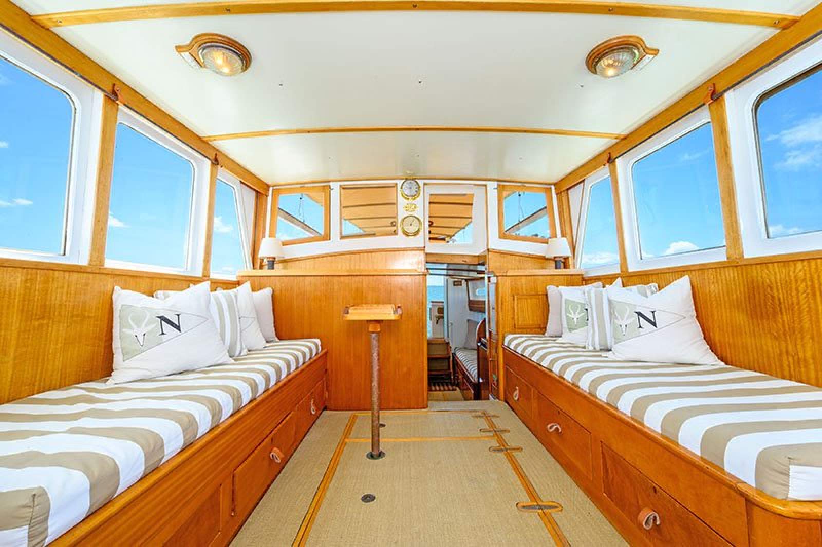 Jack Clark 42 Bridgedeck Motor Cruiser Timber Baycruiser For Sale ...