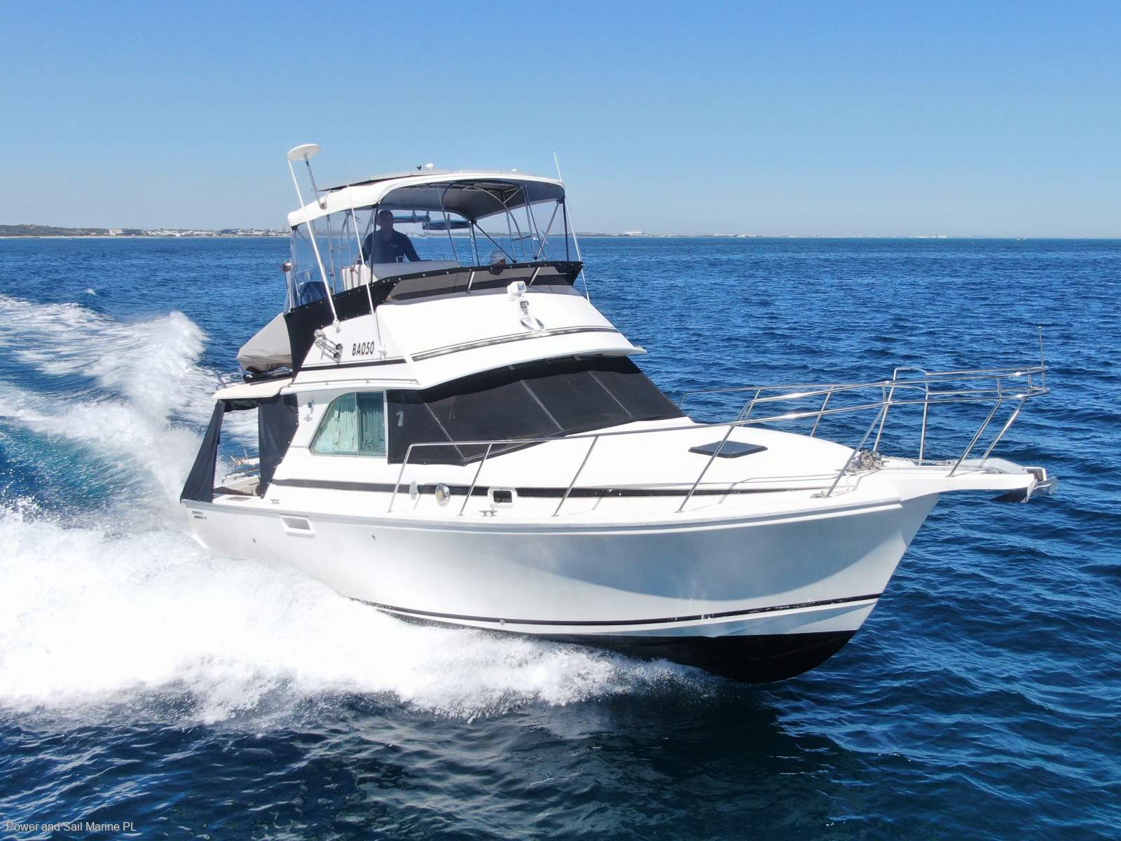 Used Bertram 35 Flybridge Caterpillar Diesels, Low Hours + Furuno ...