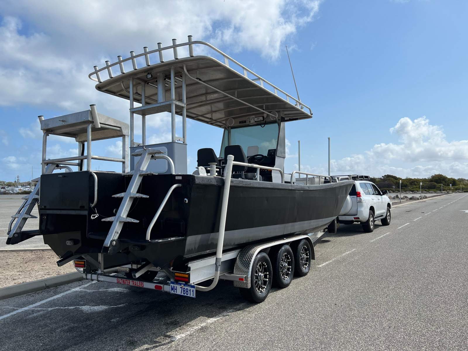 Batavia Boat Builders Tri Hull Jet in AMSA 2C Survey with Licenced ...