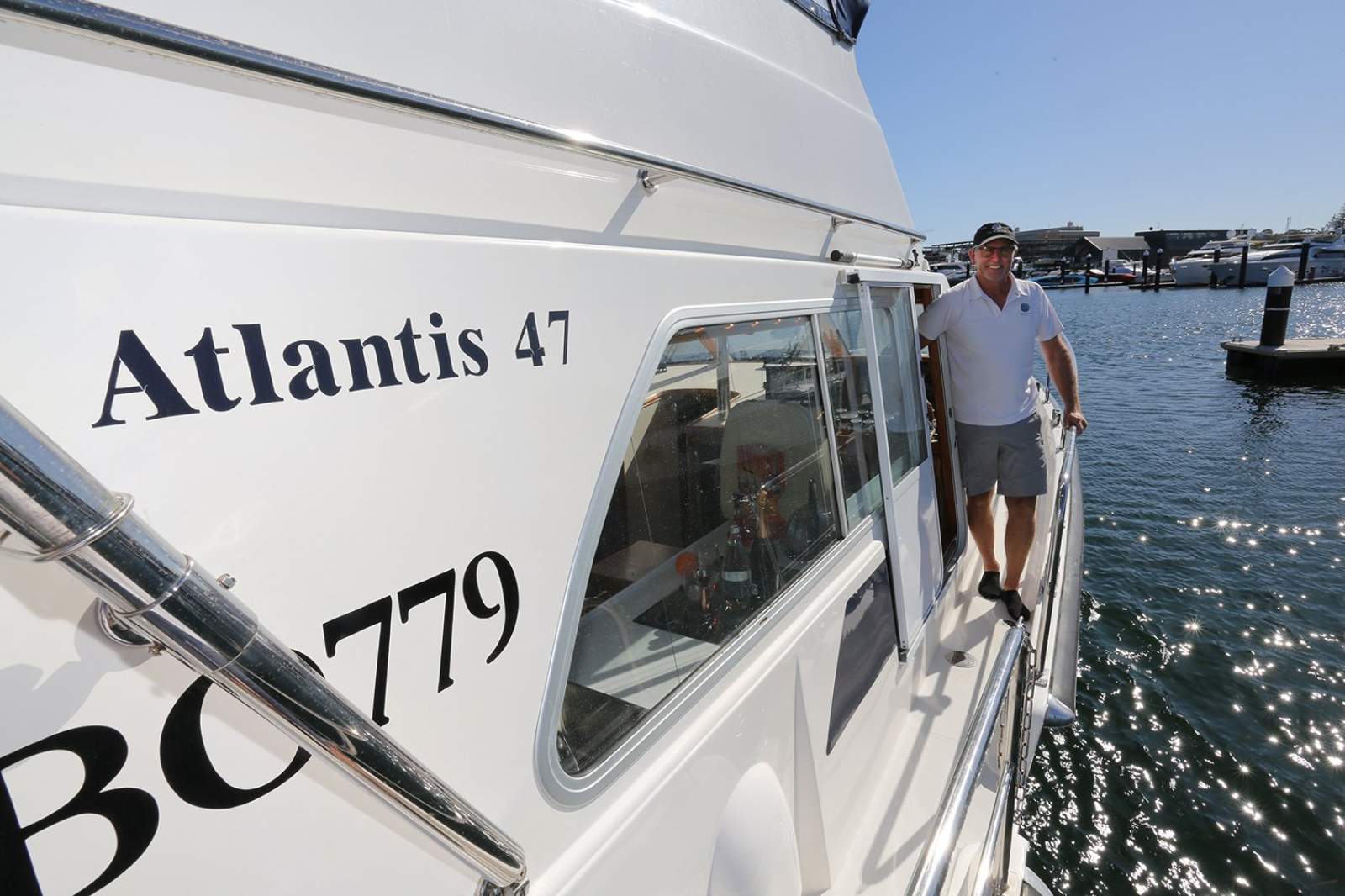 Used Atlantis 47 Flybridge - Undergone Recent Refit - She Looks ...
