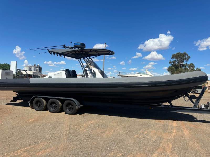 Gemini Rib & Hamilton Jet Complete Rebuild New Engine & Elecs: Trailer ...