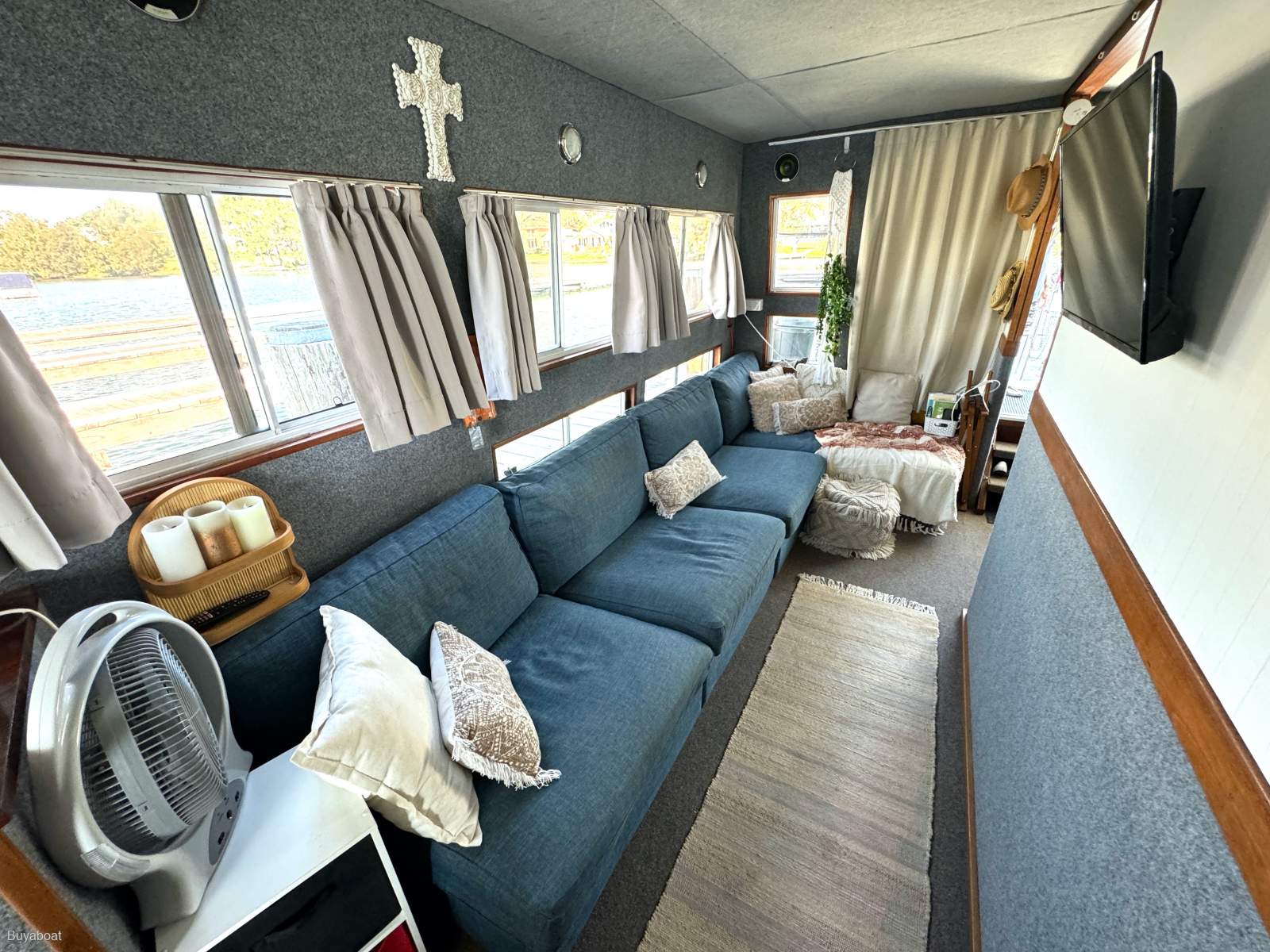 Used Coher 45 Homecruiser Bow Thruster + 15 Foot Quntrex With 30hp ...