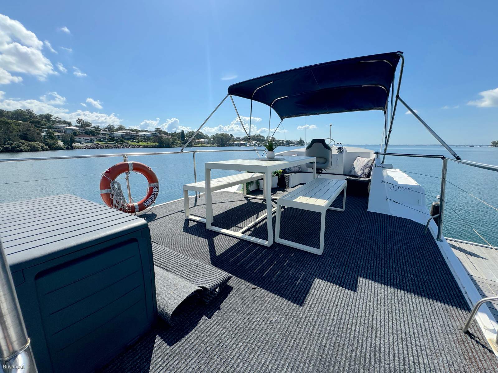 Used Coher 45 Homecruiser Bow Thruster + 15 Foot Quntrex With 30hp ...