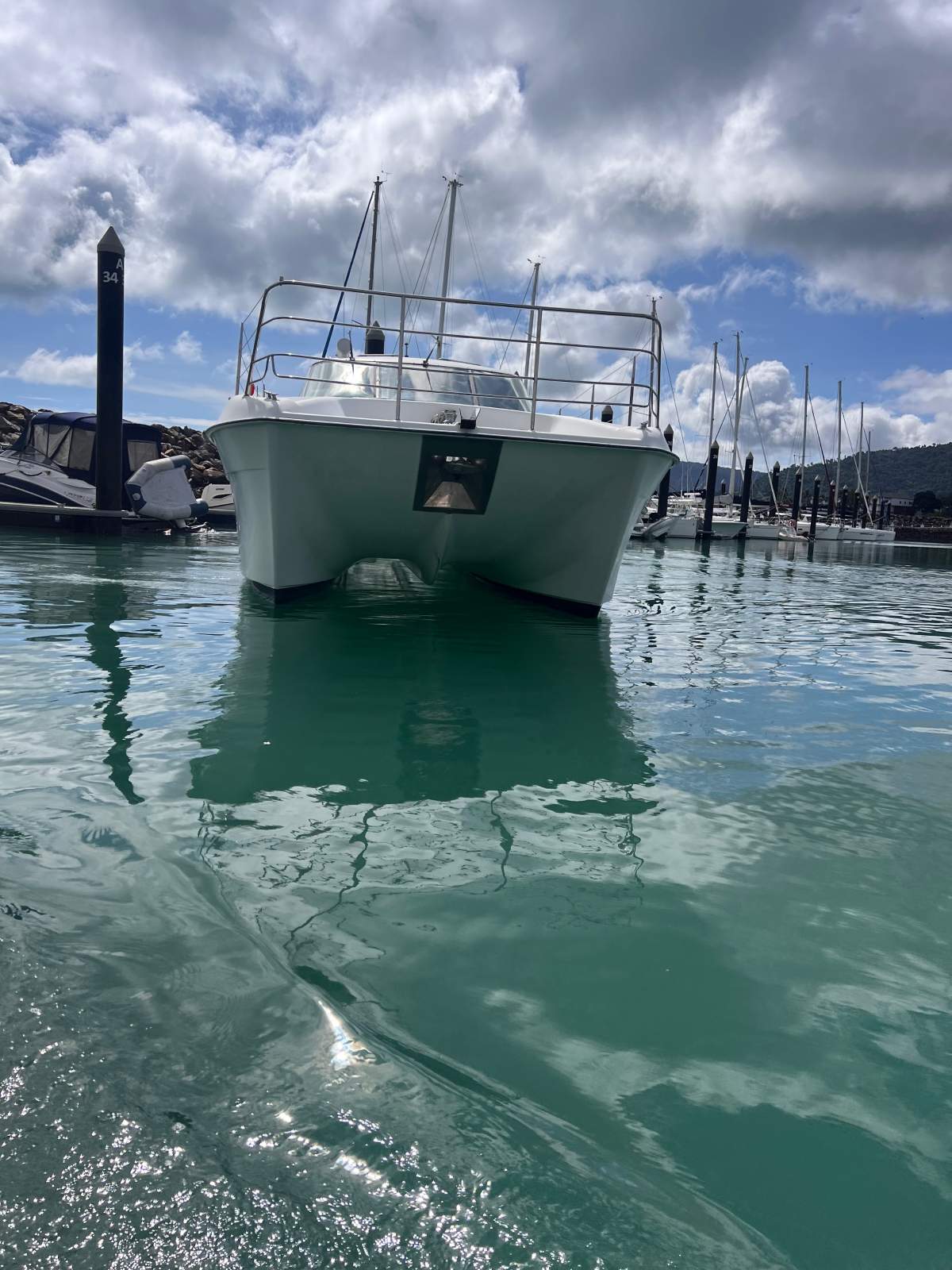 Used Haines Signature Powercat 3600 Express Sports Cat Reduced for Sale ...