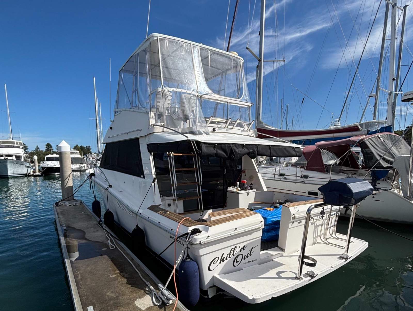 Used Riviera 38 Bluewater - Shaft, Diesel - Hard Top for Sale | Boats ...