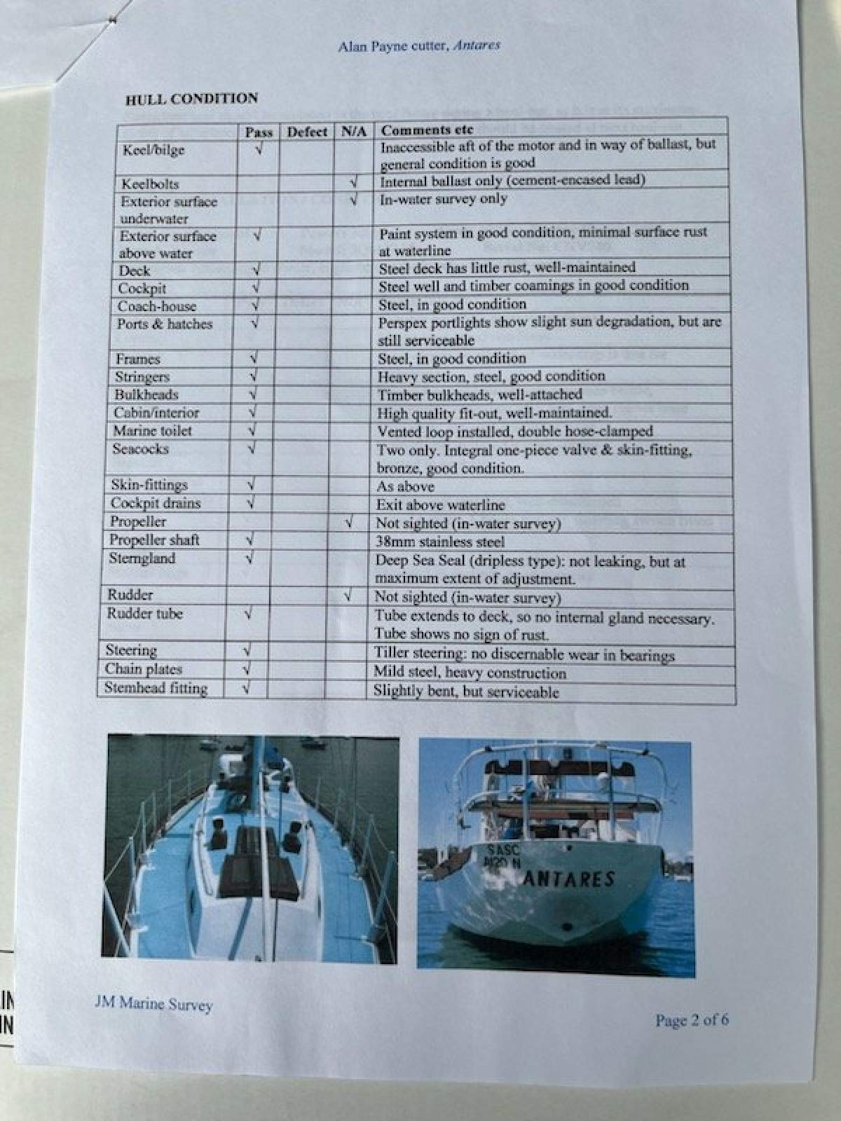 Used Alan Payne 40 Custom for Sale | Yachts For Sale | Yachthub