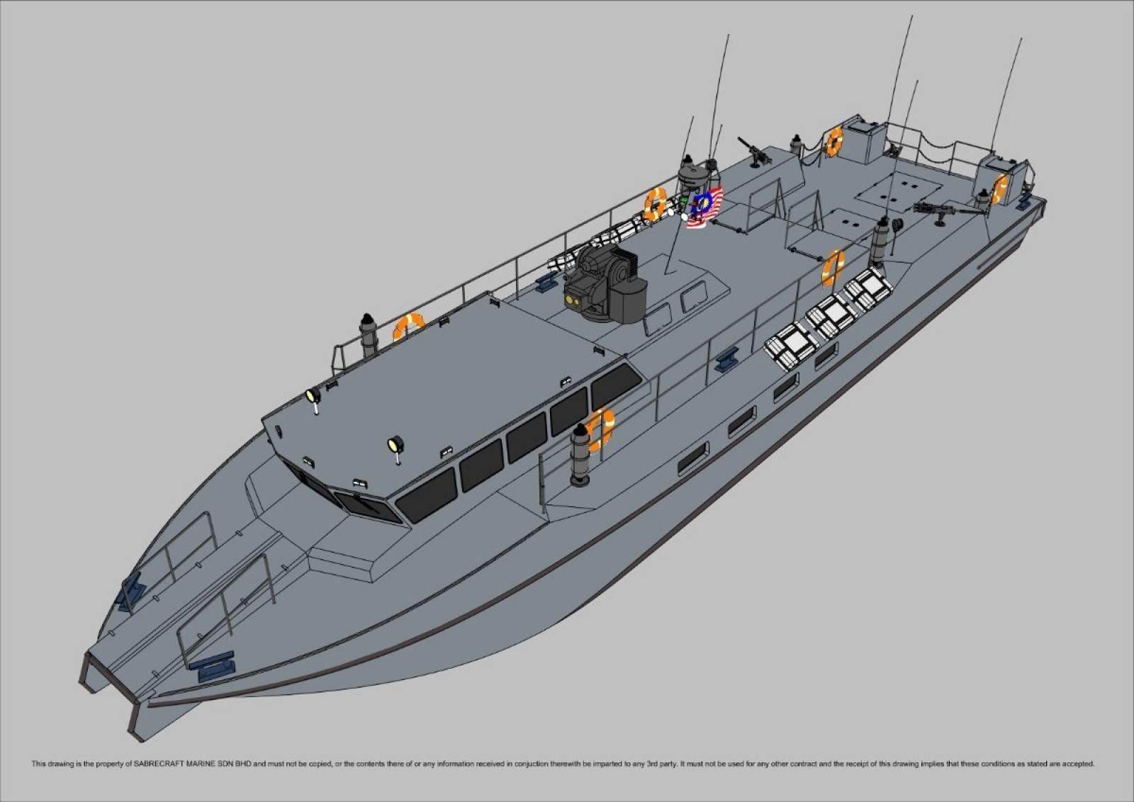 New Stalwart Marine Patrol Mono 25000 Gun Boat for Sale | Boats For ...