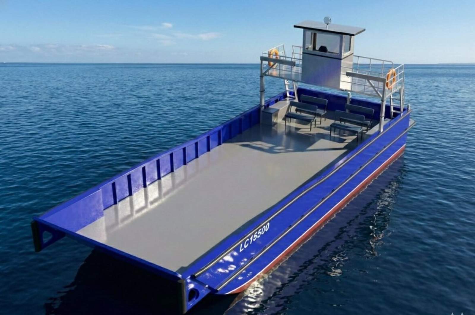 New Stalwart Marine Landing Craft 15500m Work Boat Barge For Sale ...