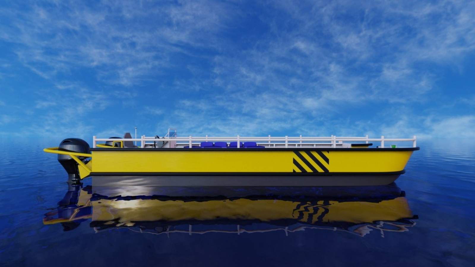 New Stalwart Marine WCP8500 - 8.50 Meter Catamaran Pile/Pylon Work Boat ...