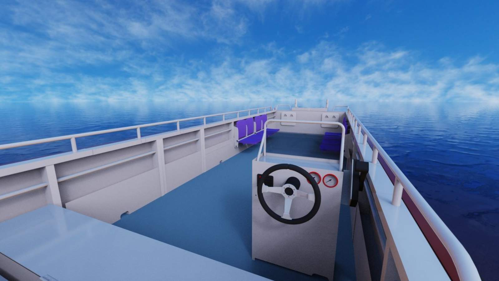 New Stalwart Marine WB8000-P - 8.00 Meter Work Boat with Pile Cutout ...