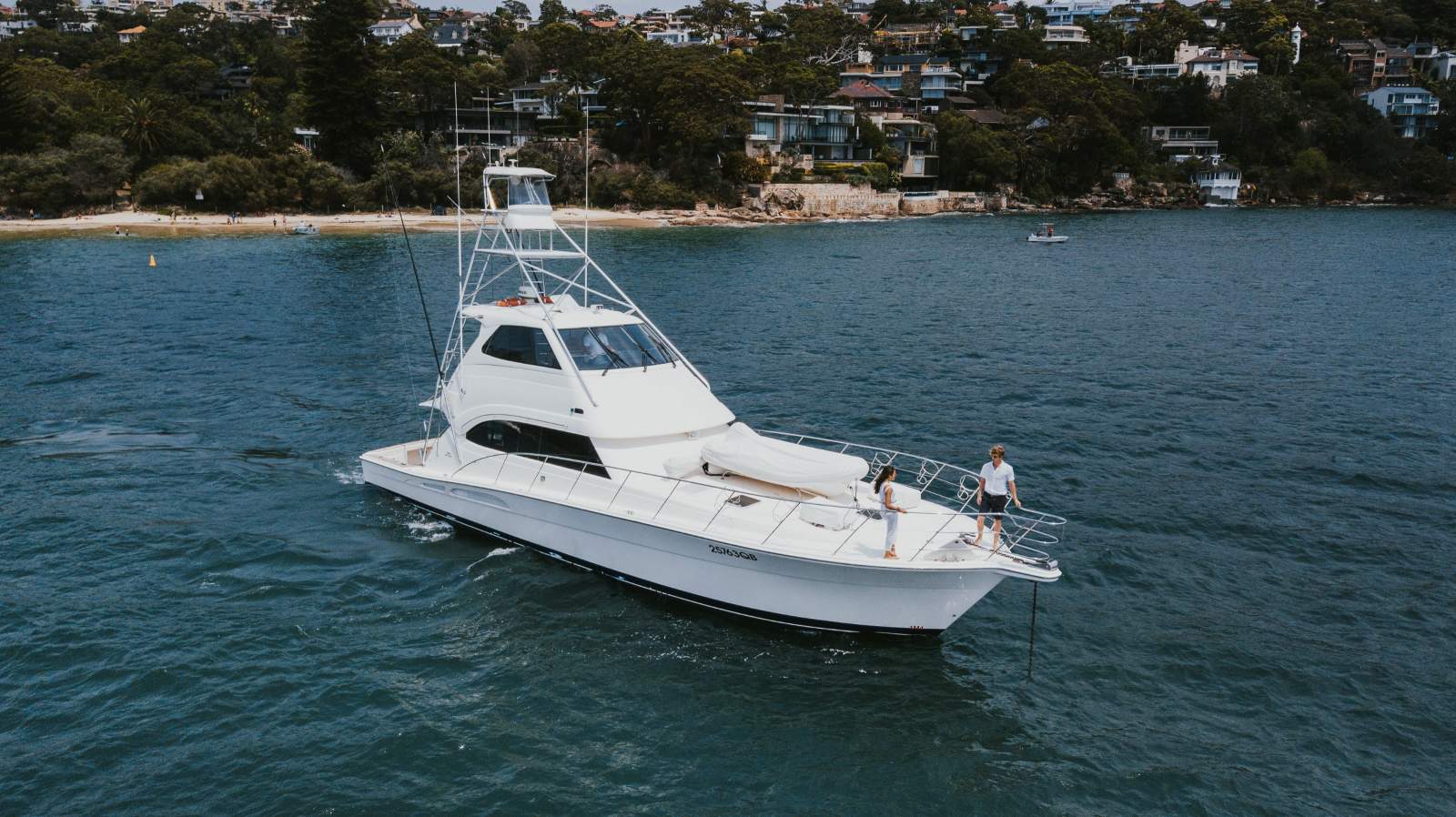 Used Riviera 58 Enclosed Flybridge Convertible With Tuna Tower for Sale ...