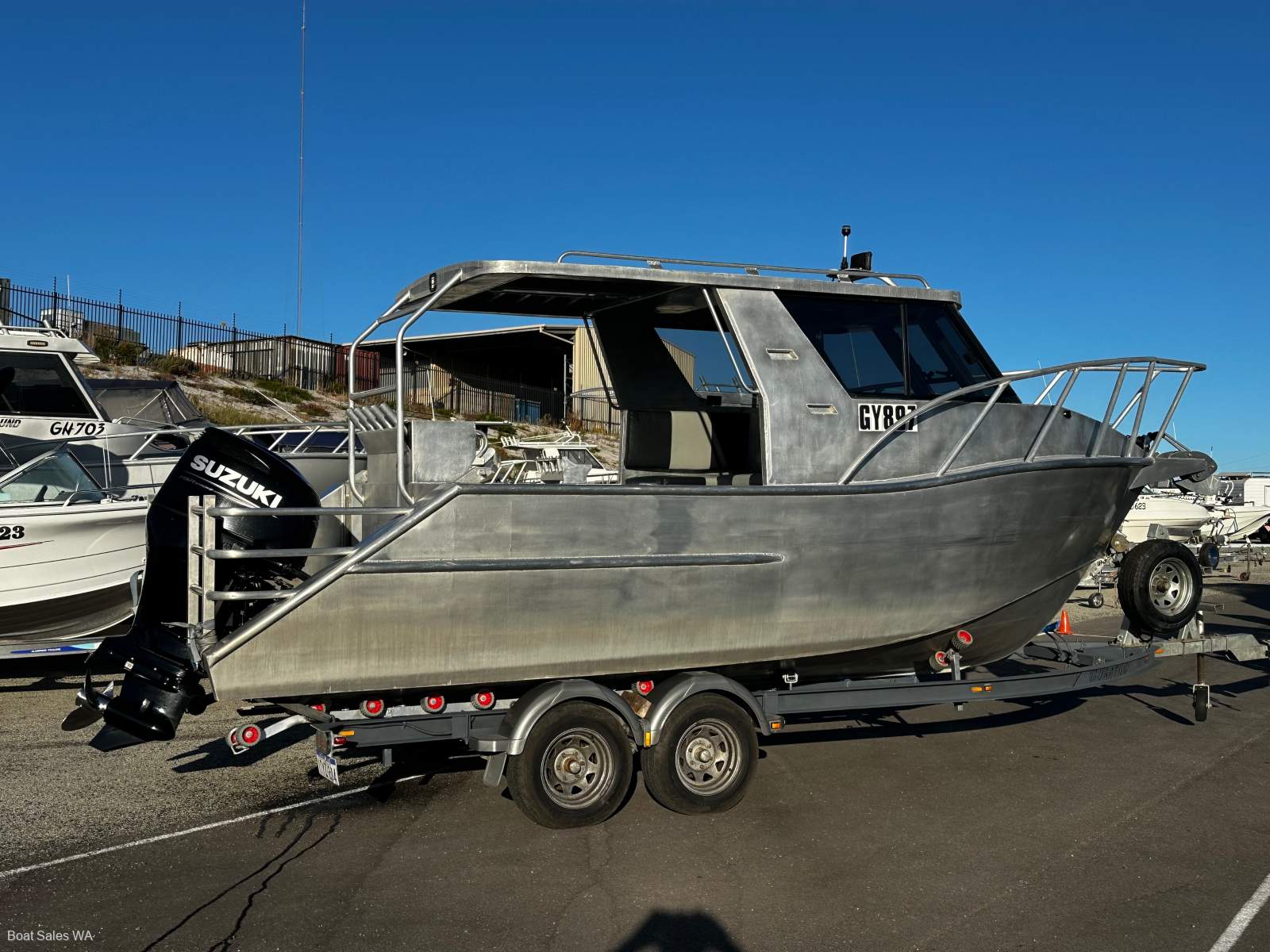 AMC 650 HARDTOP 2023 MODEL 225HP SUZUKI 4STR OUTBOARD 104HRS For Sale ...