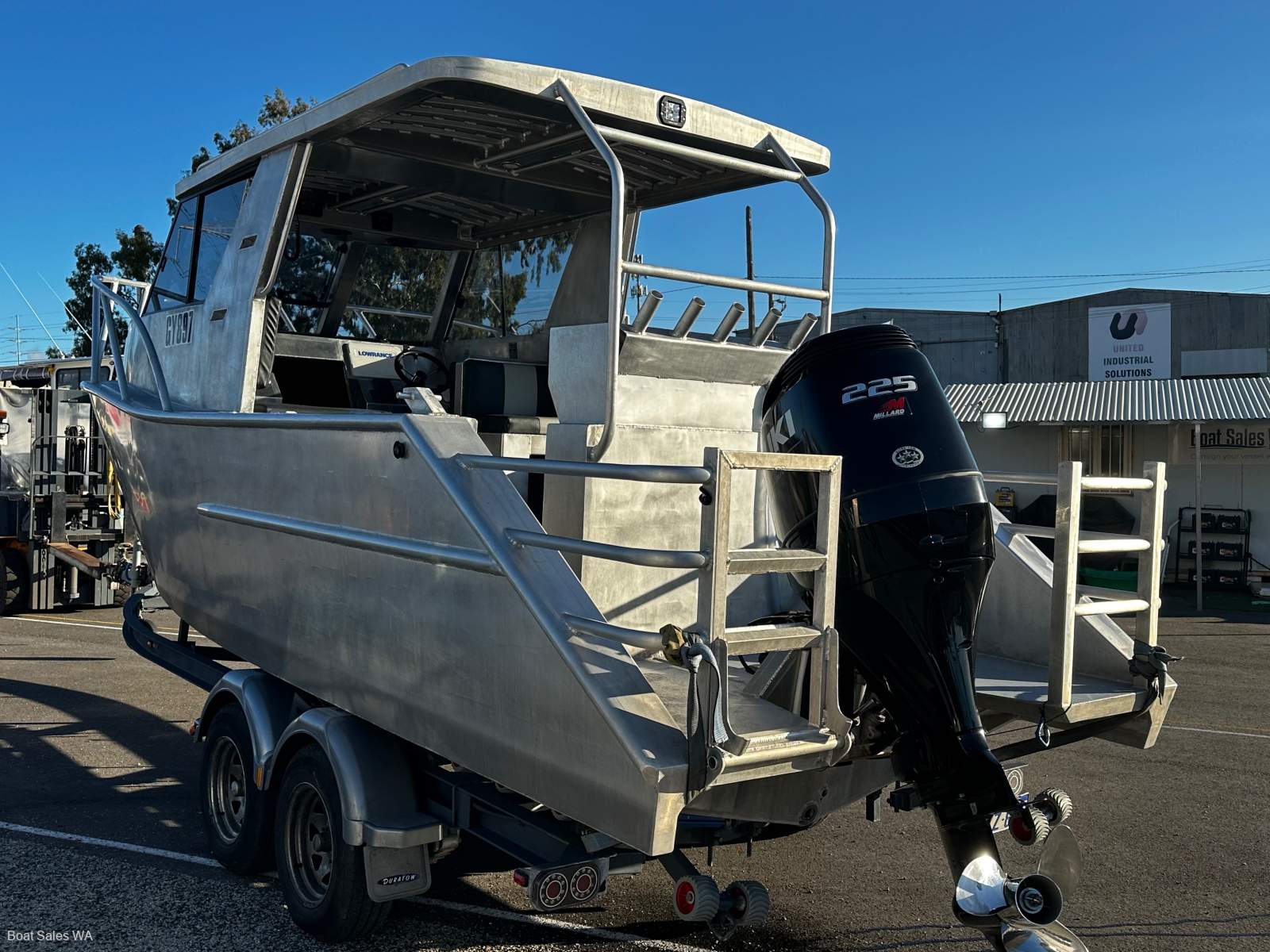 AMC 650 HARDTOP 2023 MODEL 225HP SUZUKI 4STR OUTBOARD 104HRS For Sale ...