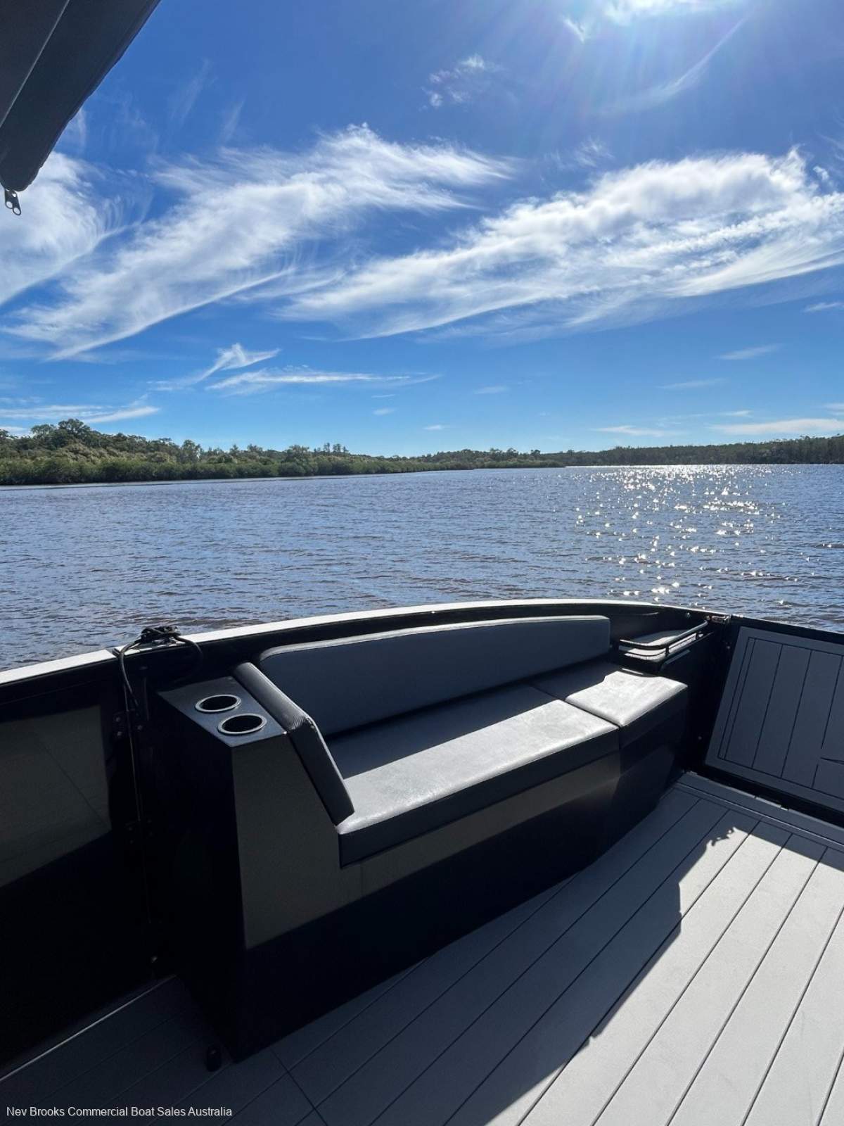 Used Mancraft 8.5m Wide Body Pontoon Boat for Sale | Boats For Sale ...