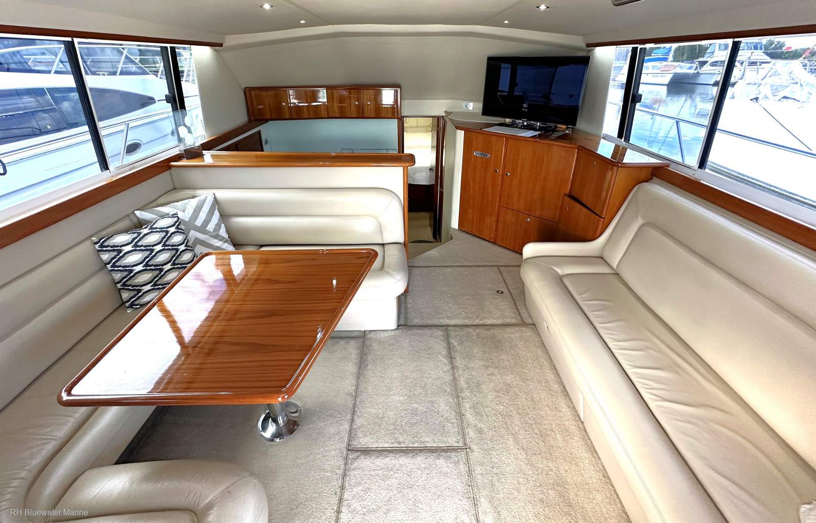 Caribbean 40 Flybridge Cruiser For Sale | RH Bluewater Marine Boat Sales