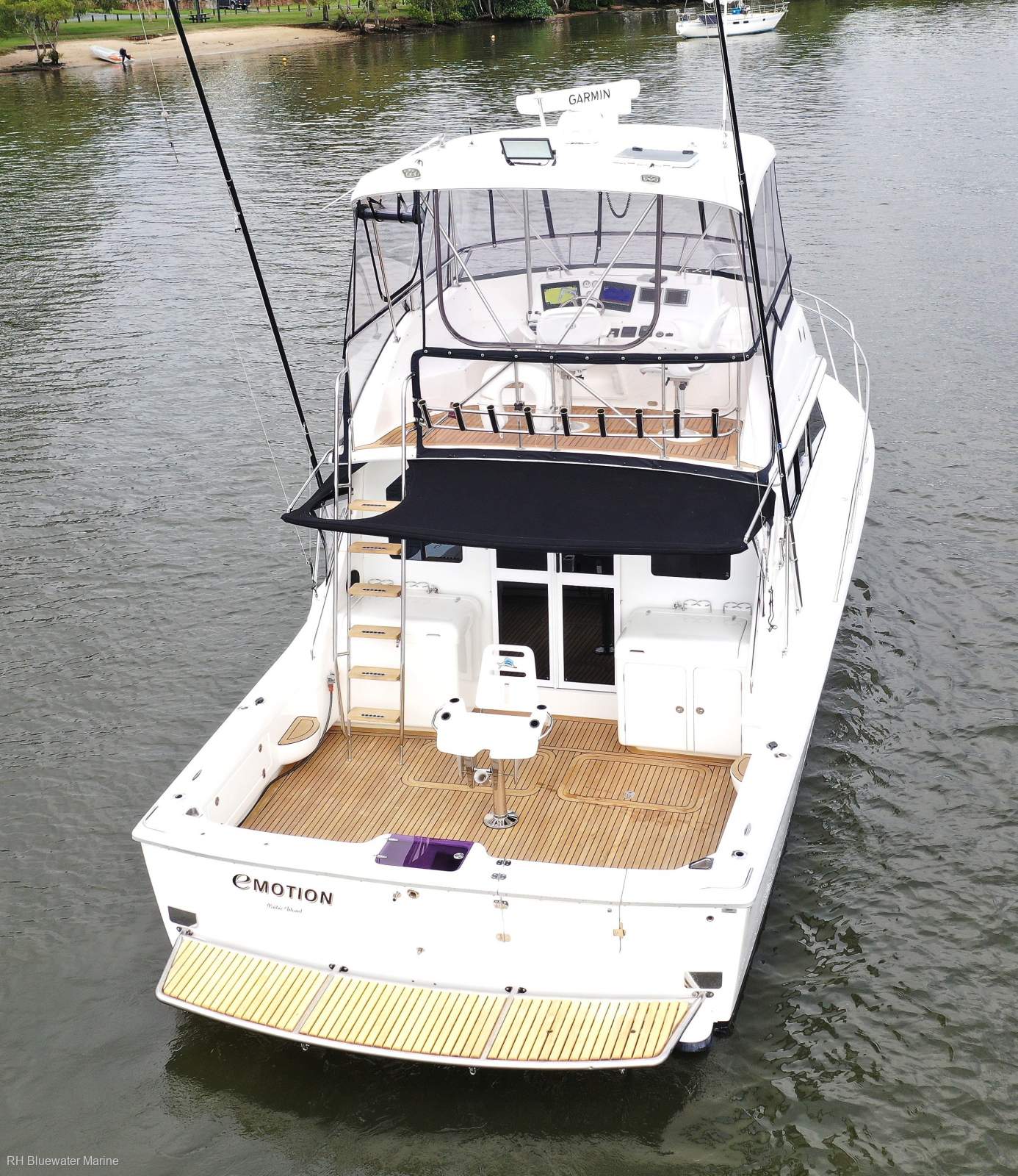 Caribbean 40 Flybridge Cruiser For Sale | RH Bluewater Marine Boat Sales