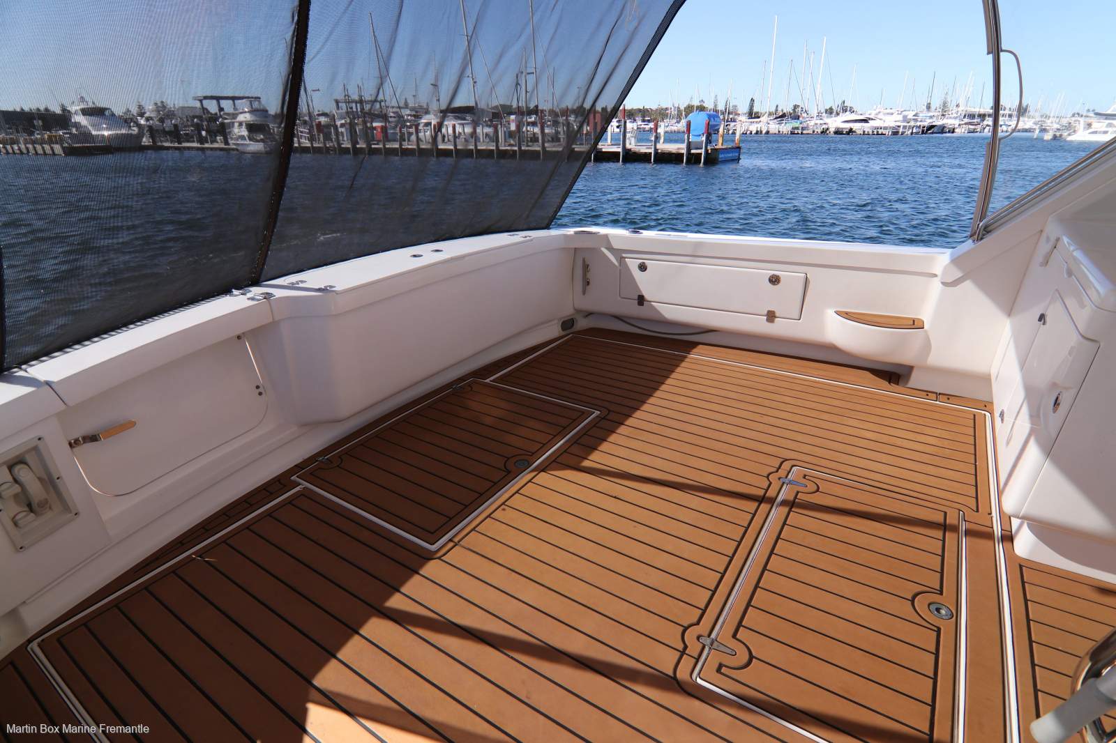 Used Caribbean 35 Flybridge Cruiser With Twin 330hp Cummins Diesels for ...