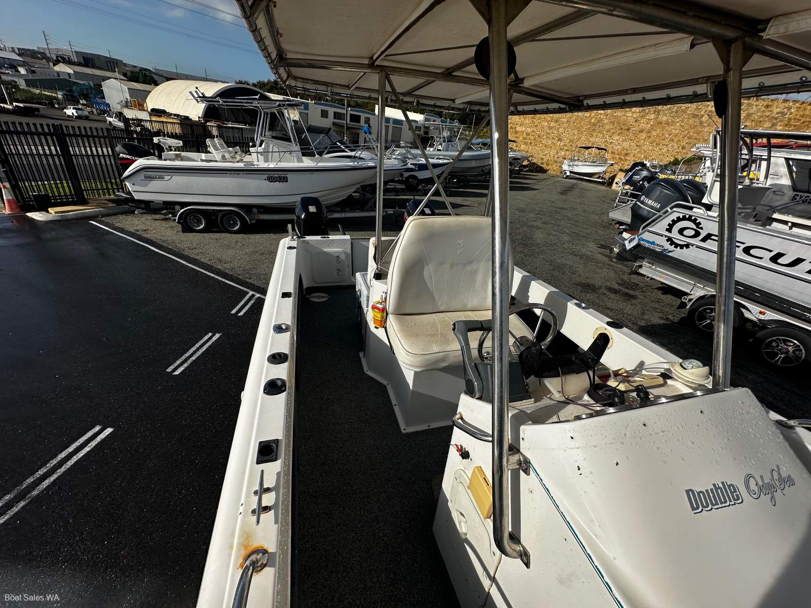Sea Lynx 600 Twin hull Centre Console Cat Twin 70hp Suzuki outboards 4 ...
