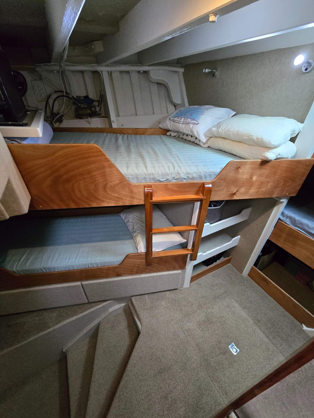 Used Sharpie Trawler Timber Cruiser Immaculate Custom Expedition Vessel ...