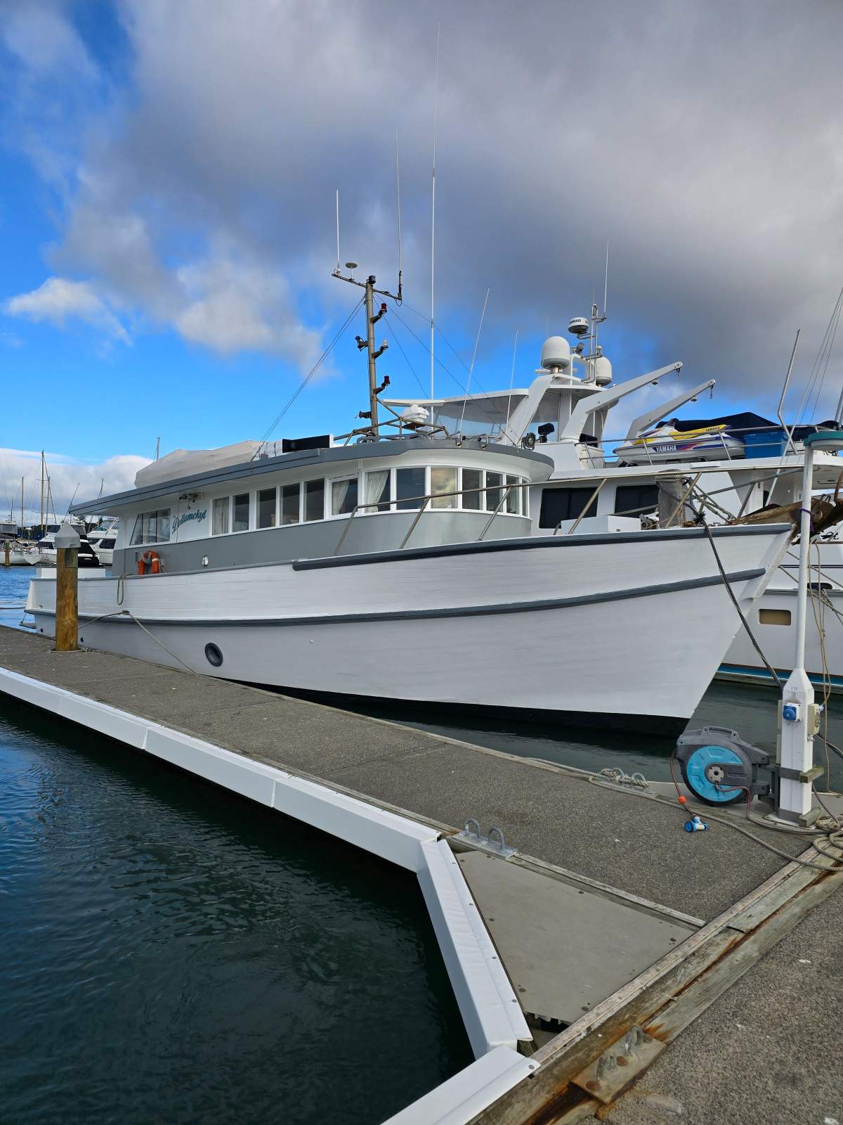 Used Sharpie Trawler Timber Cruiser Immaculate Custom Expedition Vessel ...