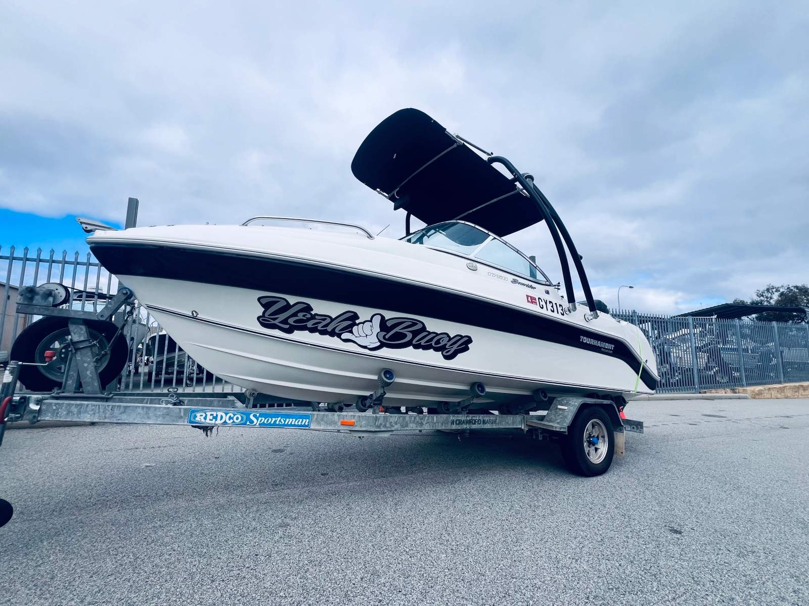 Tournament 1750 Bowrider GREAT LAYOUT, PUNCHY RELIABLE MERC For Sale ...