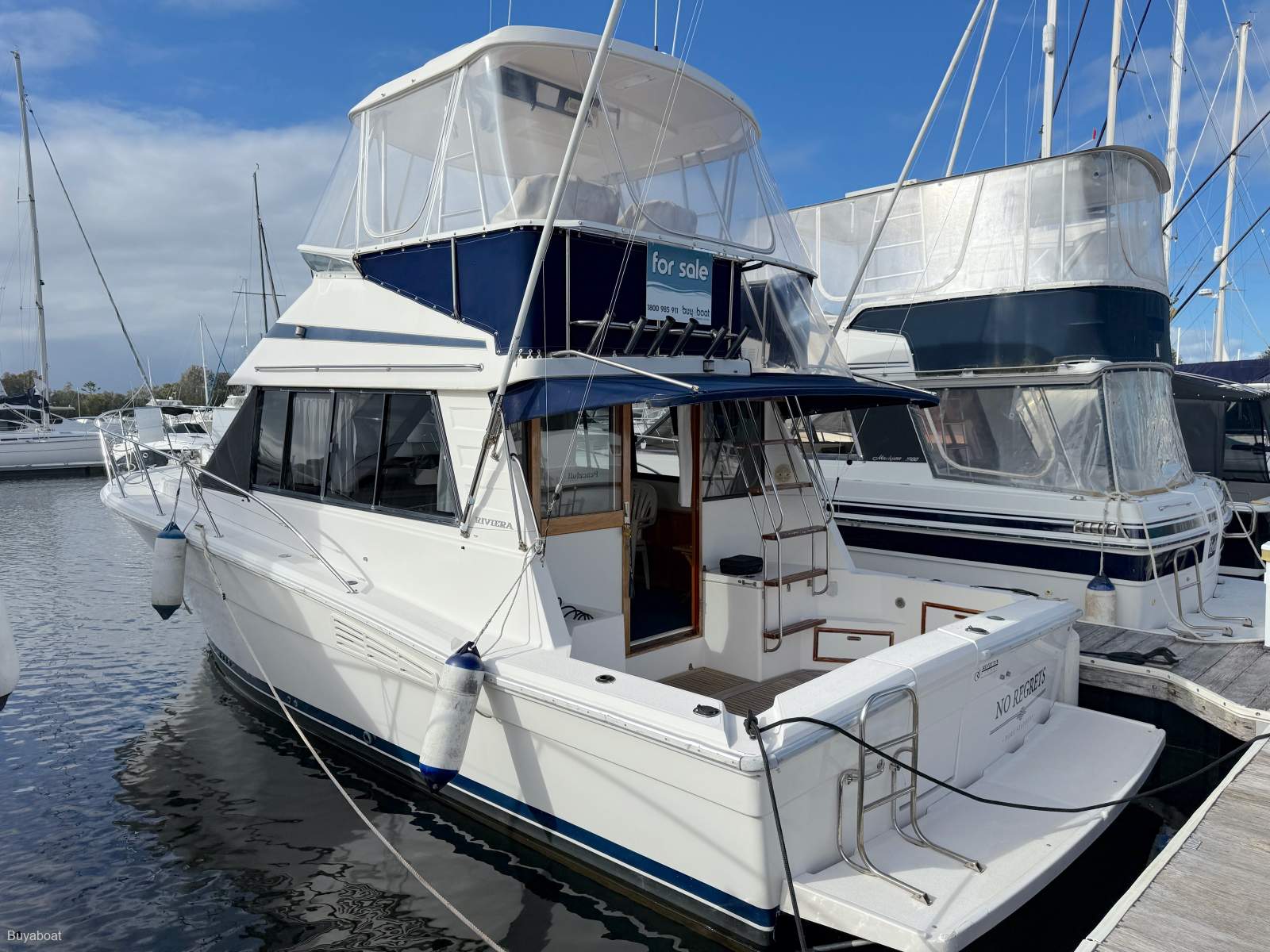 Riviera 35 Blue Water For Sale | Buy a Boat Newcastle Lake Macquarie ...