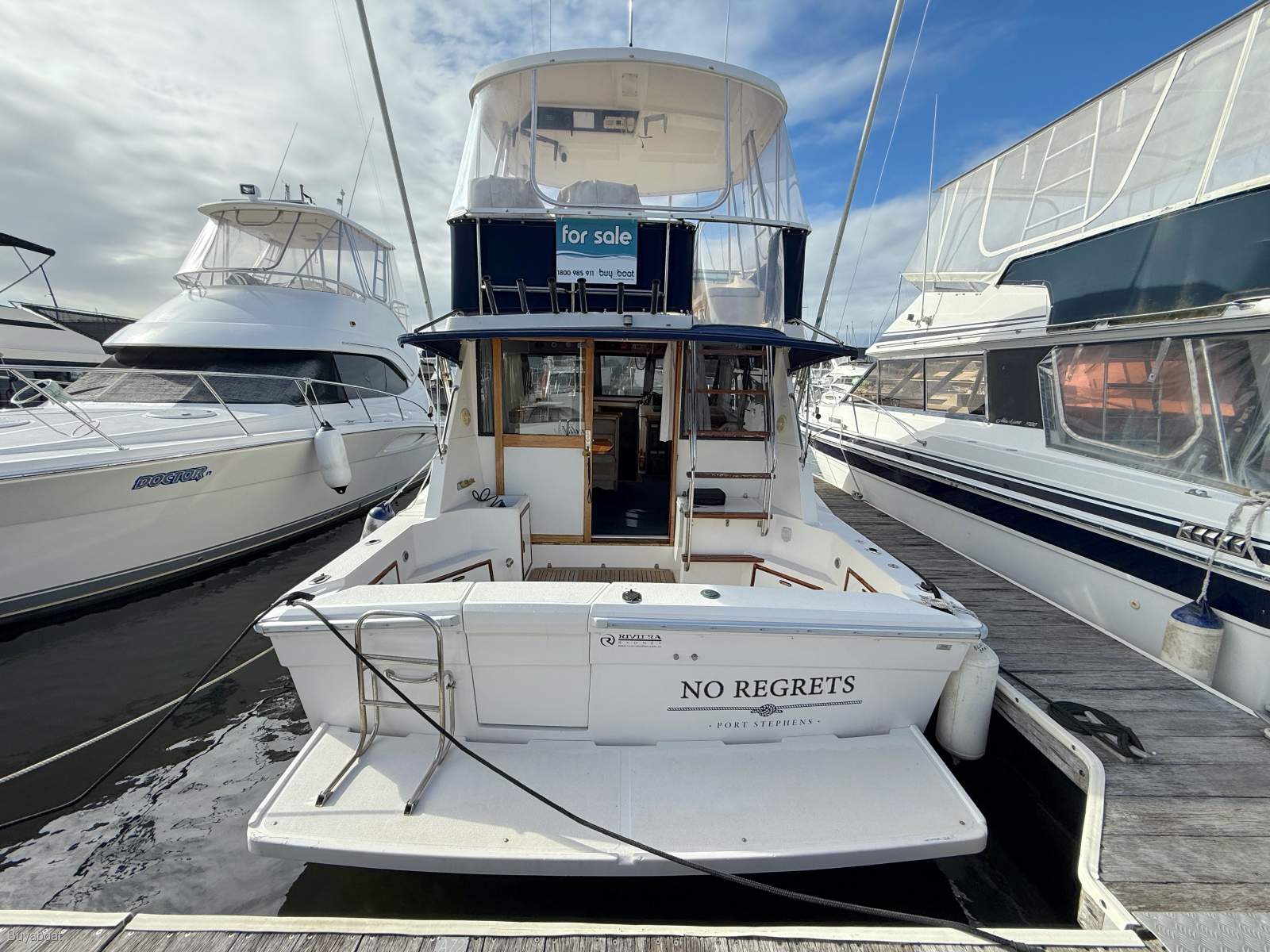 Riviera 35 Blue Water For Sale | Buy a Boat Newcastle Lake Macquarie ...