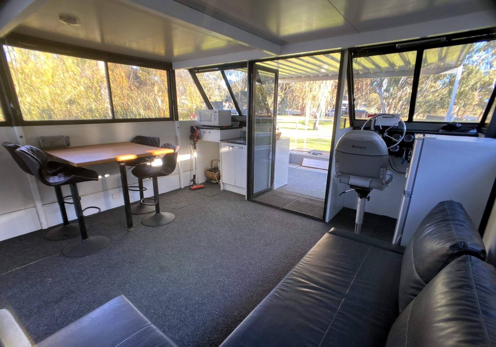 Used "antonietta Ii" Cat Cav 45 Alloy Pontoon Houseboat for Sale ...