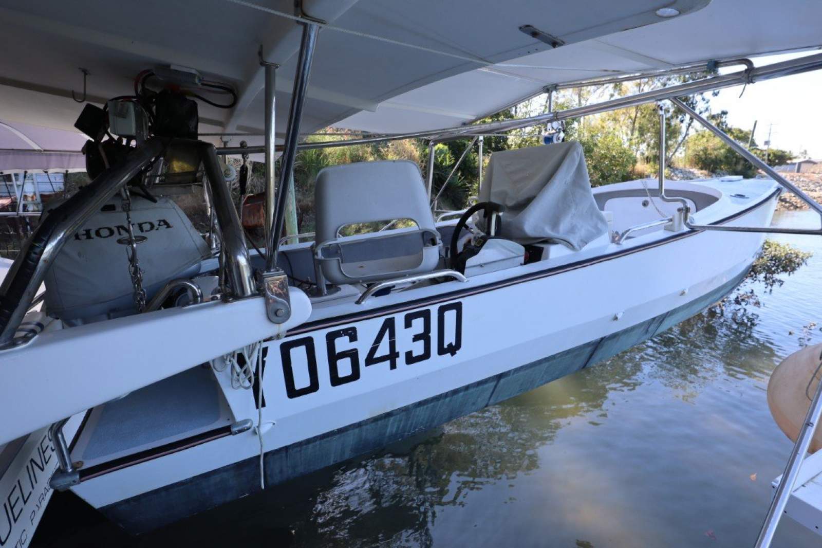 Used Perry 44.5 Power Catamaran Custom Extended To 50ft for Sale ...