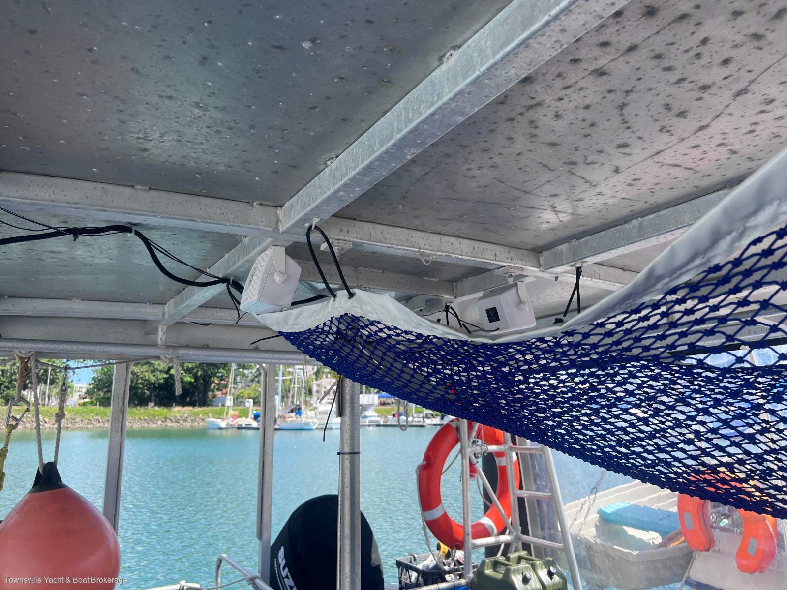 Used Snyper Custom Dive Boat On Tri Axle Swiftco Trailer for Sale ...