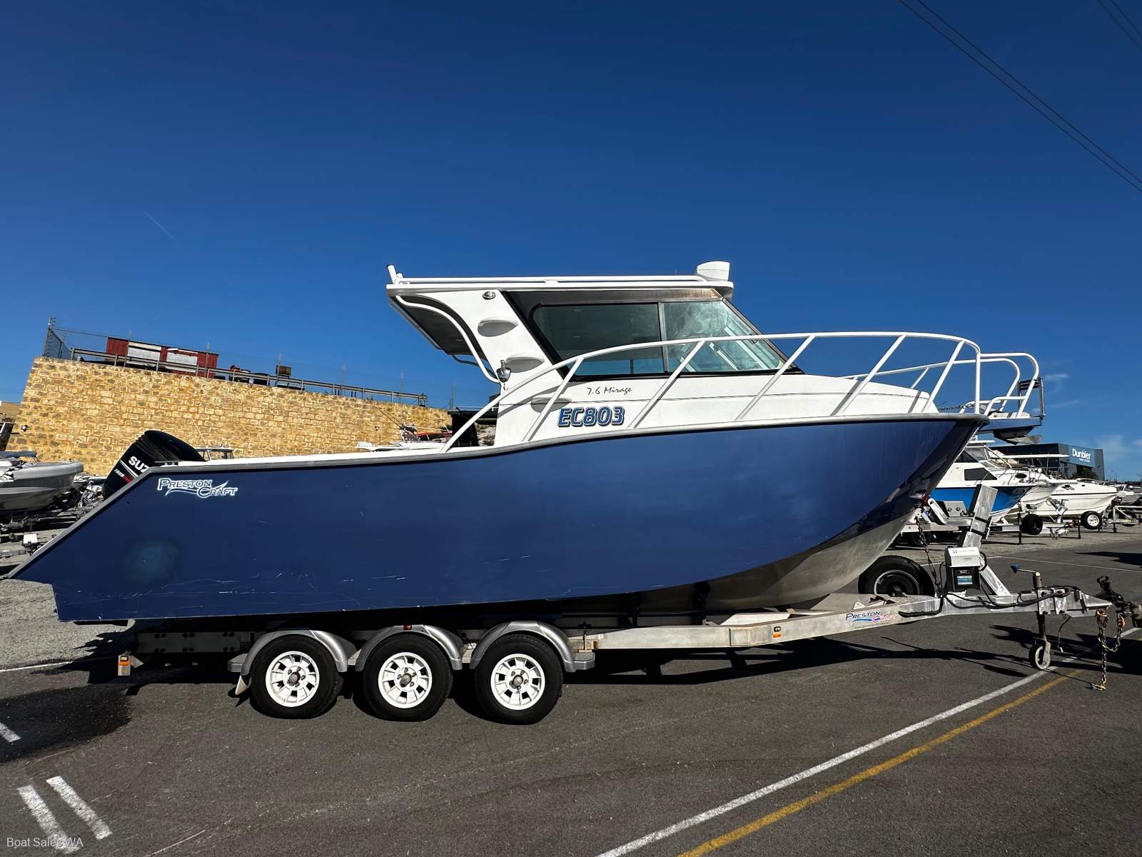 Preston Craft 760 Mirage Tri Hull For Sale | Boat Sales WA
