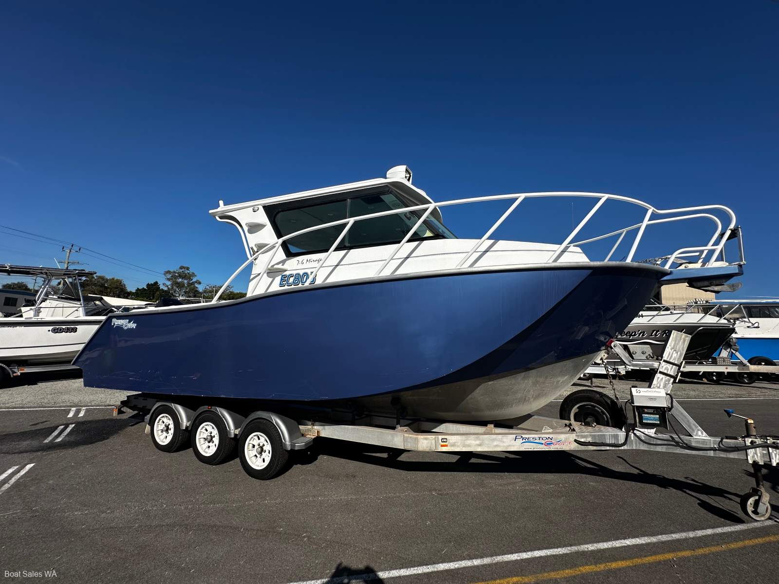 Preston Craft 760 Mirage Tri Hull For Sale | Boat Sales WA