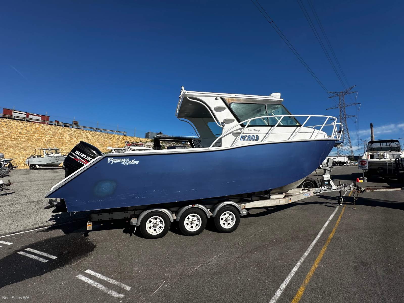 Preston Craft 760 Mirage Tri Hull For Sale | Boat Sales WA