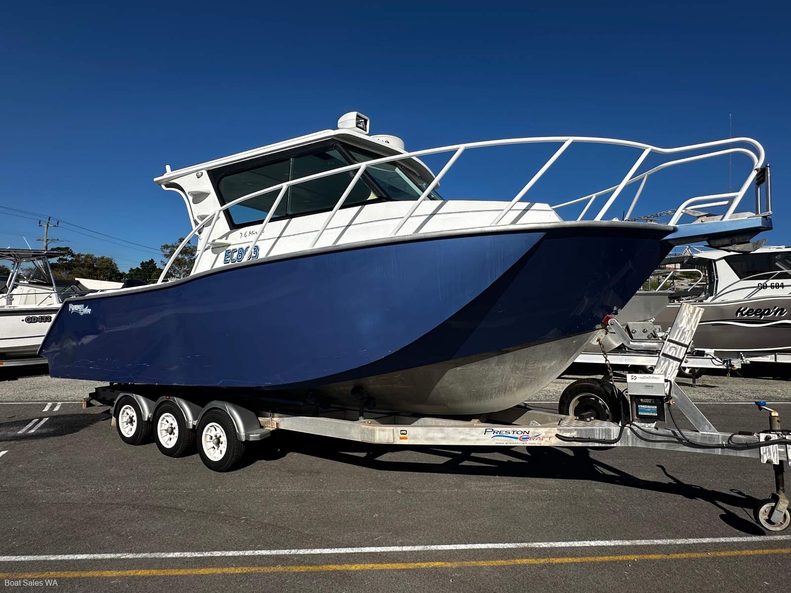 Preston Craft 760 Mirage Tri Hull For Sale | Boat Sales WA