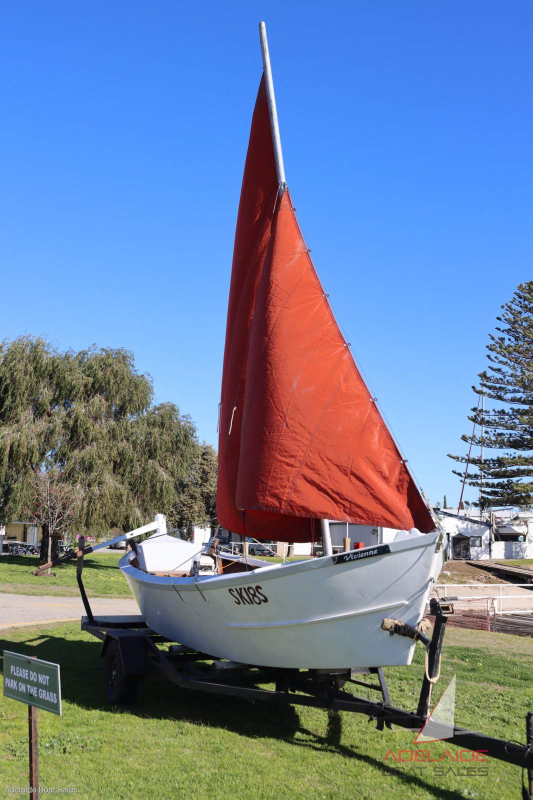 Dory timber trailer sailer For Sale | Adelaide Boat Sales