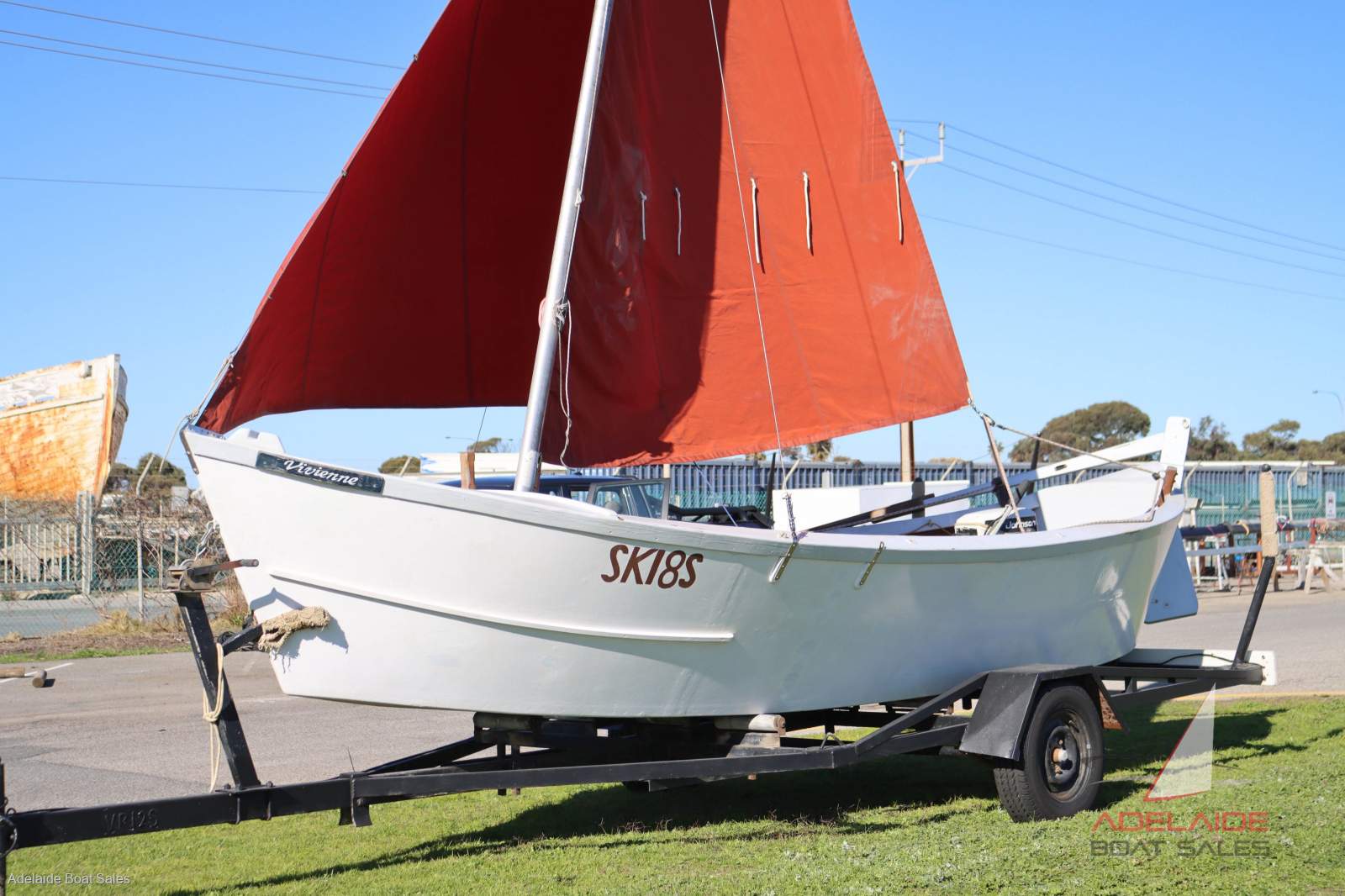 Dory timber trailer sailer For Sale | Adelaide Boat Sales