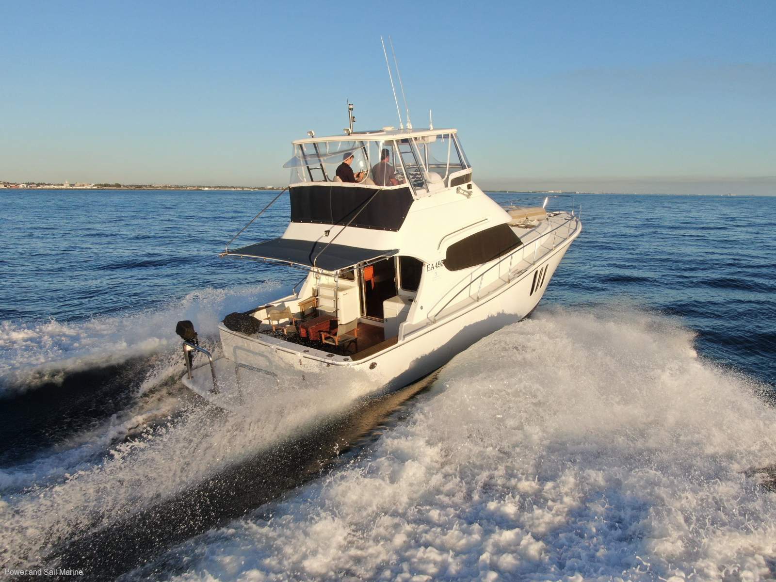 Used Bella 420 Flybridge Platinum Launched 2009, Low Hours + All The ...