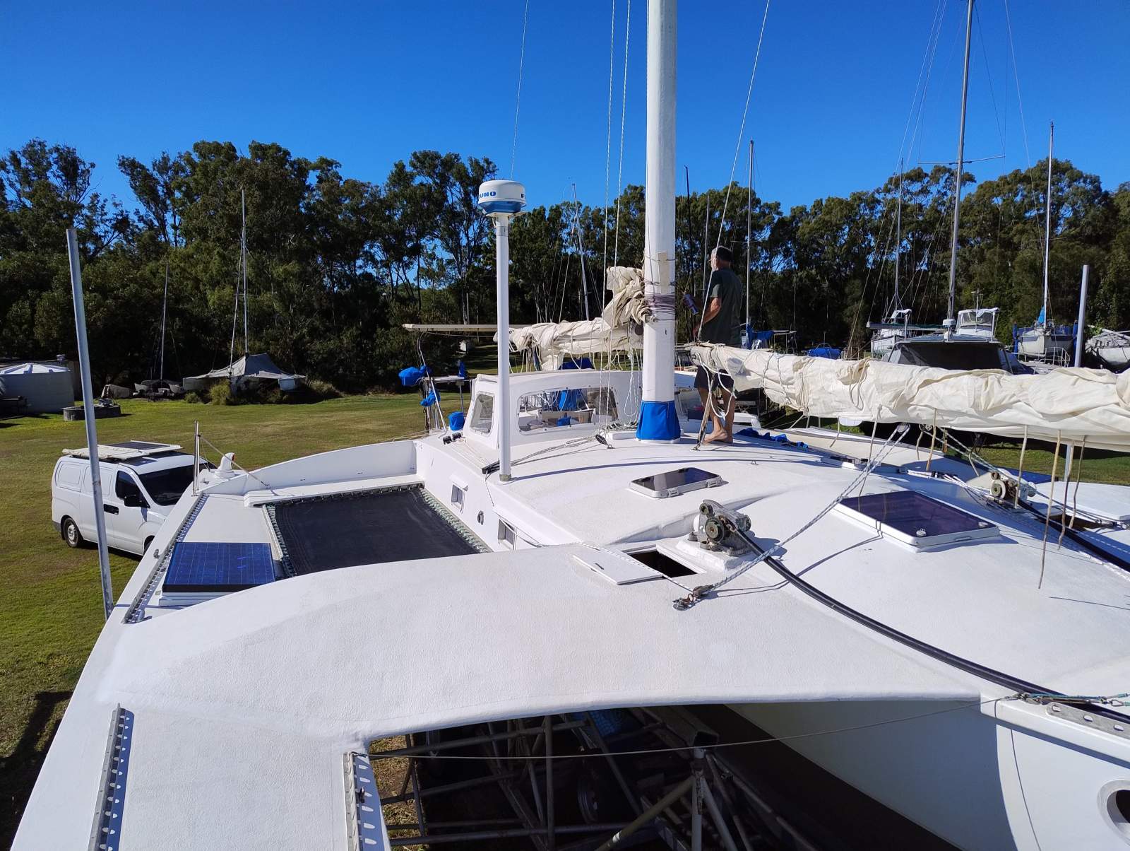 Used Marples 44 Fast Cruiser Constant Camber Trimaran Cat-rigged ...