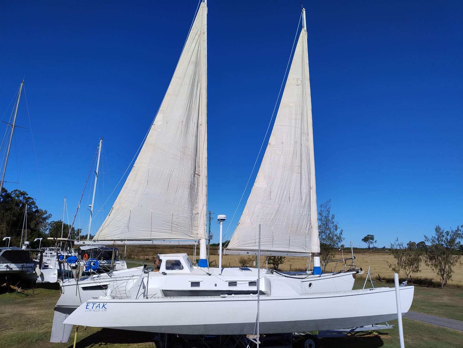 Used Marples 44 Fast Cruiser Constant Camber Trimaran Cat-rigged ...