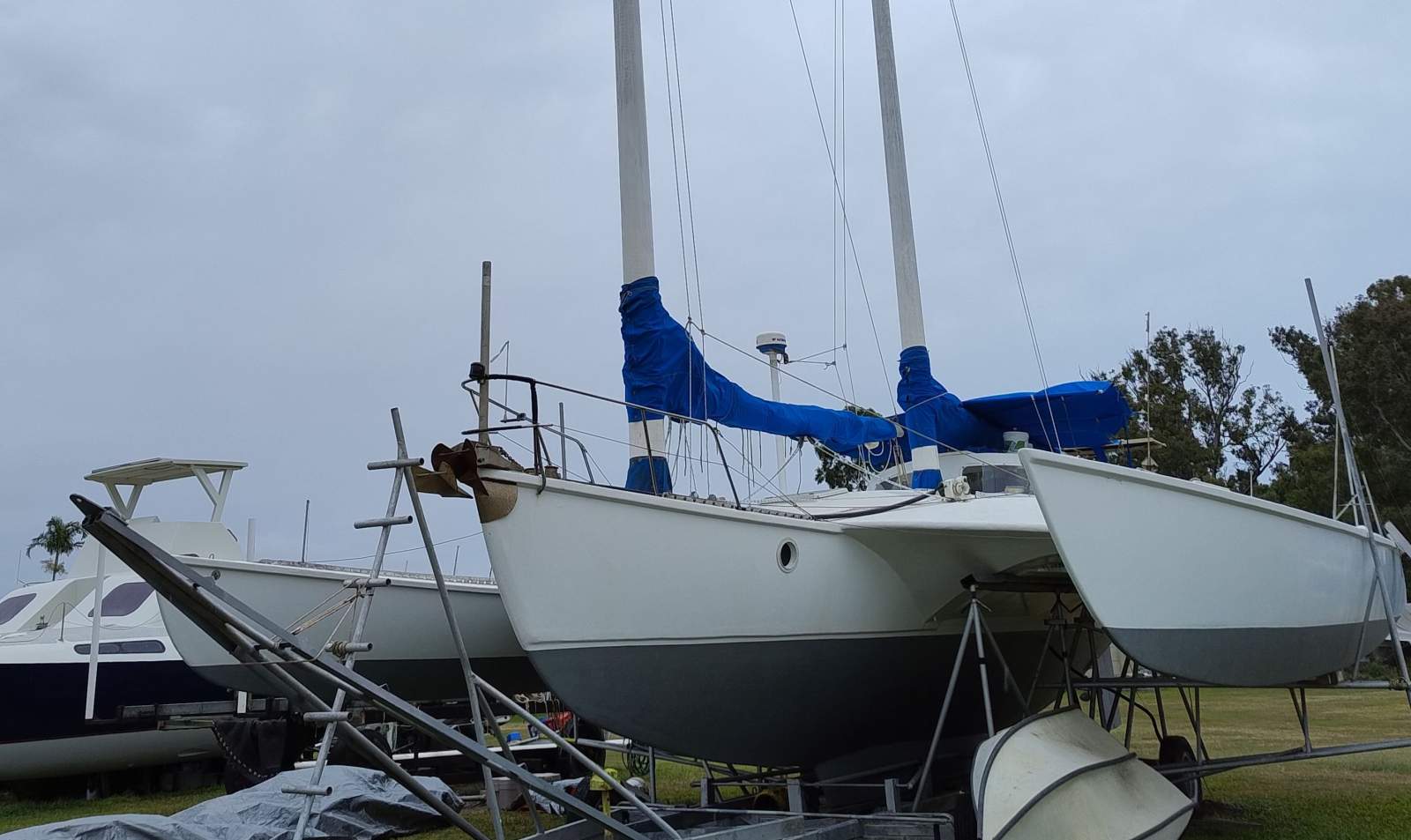 Used Marples 44 Fast Cruiser Constant Camber Trimaran Cat-rigged ...