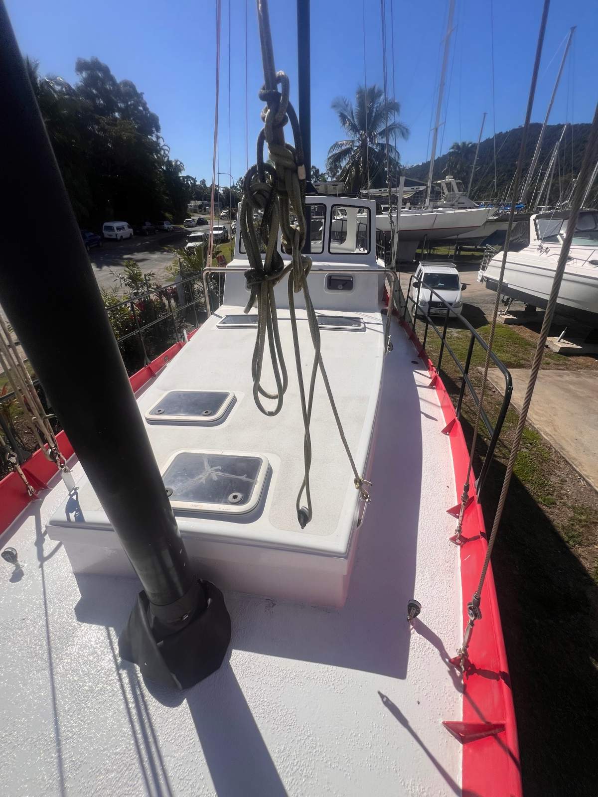 Used Colvin Gazelle Junk Rigged Schooner Reduced for Sale | Yachts For ...