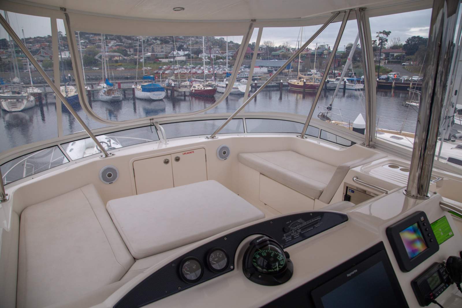 Riviera 45 Open Flybridge CAT C12's, SEAKEEPER GYRO, INCREDIBLE CONDITION!! For Sale | Derwent ...