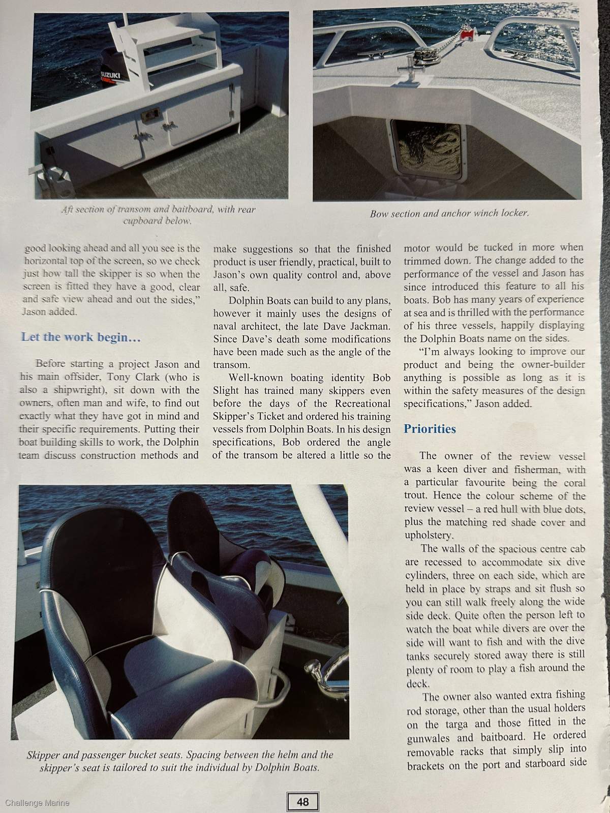 Used Dolphin 610 Centre Console - Suzuki 175 Hp 4 Stroke for Sale ...