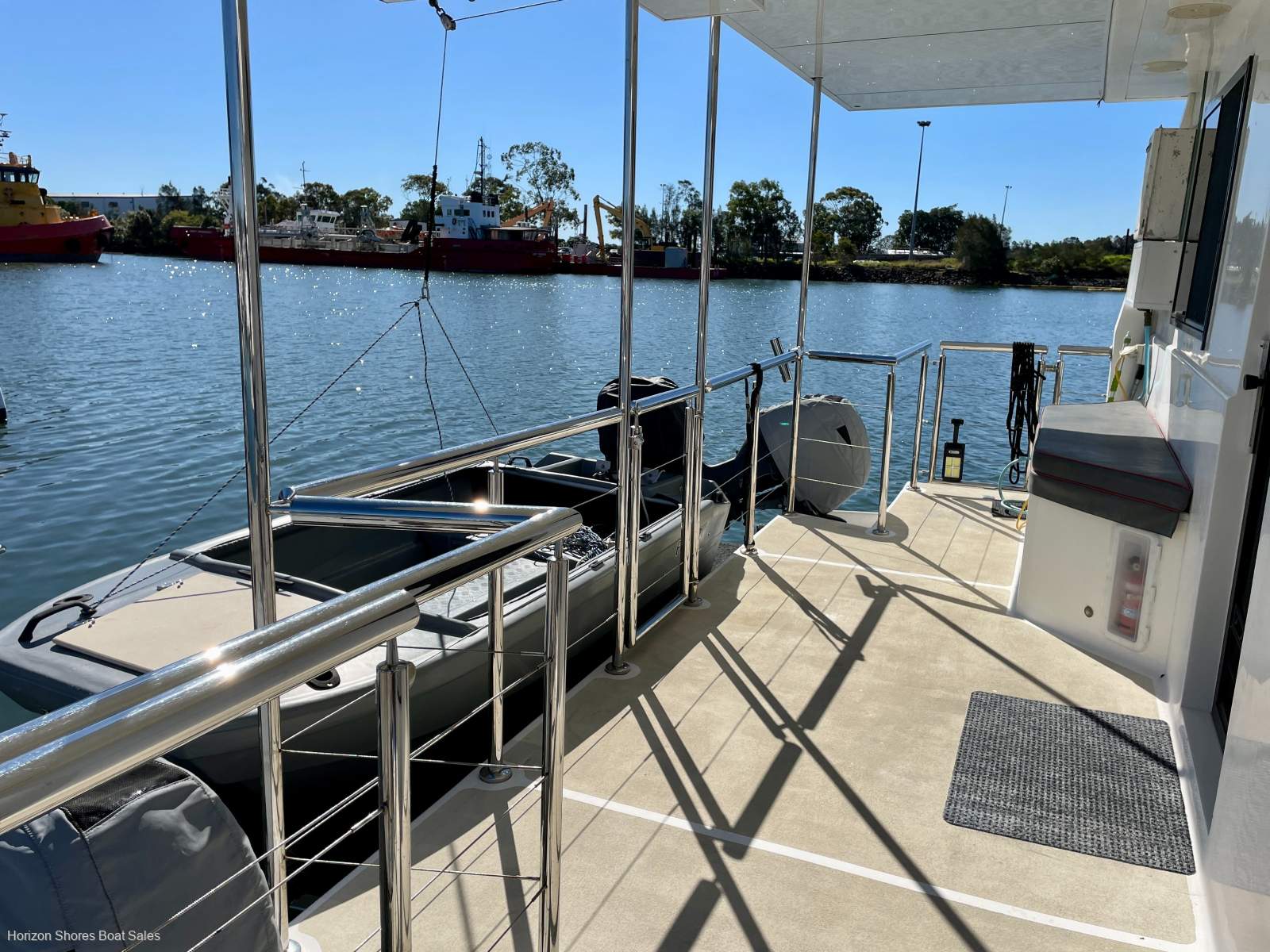 Used Sunstar Twin Deck Catamaran Houseboat for Sale | Boats For Sale ...