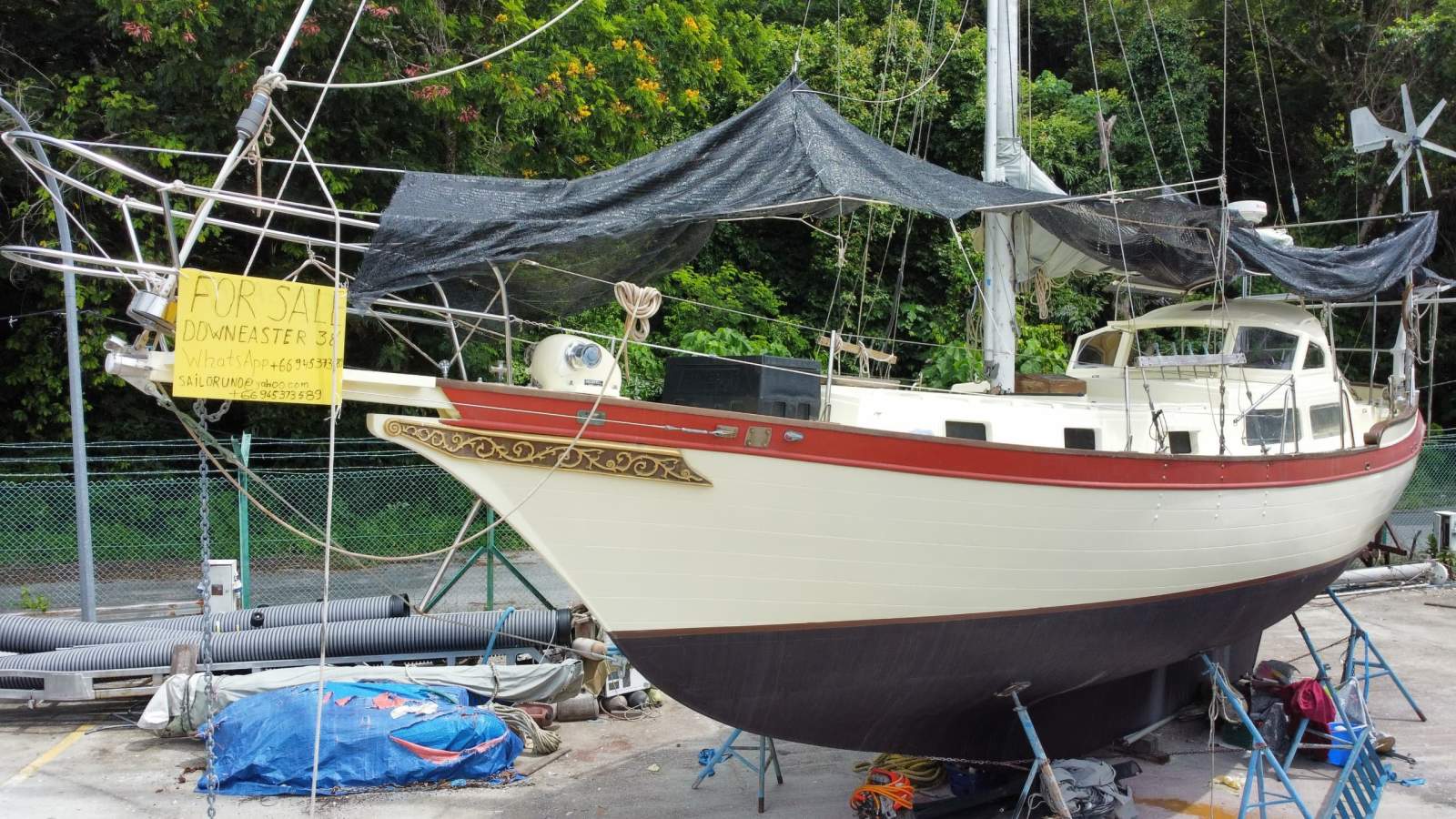 Used Downeaster Downeast 38 Blue Water Cruising Boat, Cutter Rig for ...