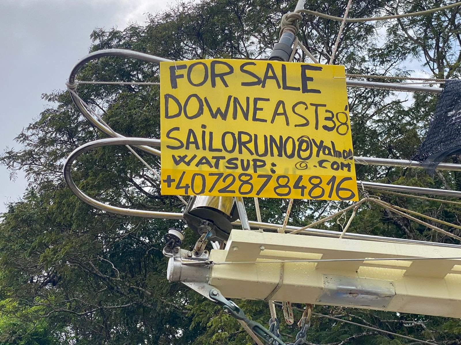 Used Downeaster Downeast 38 Blue Water Cruising Boat, Cutter Rig for ...