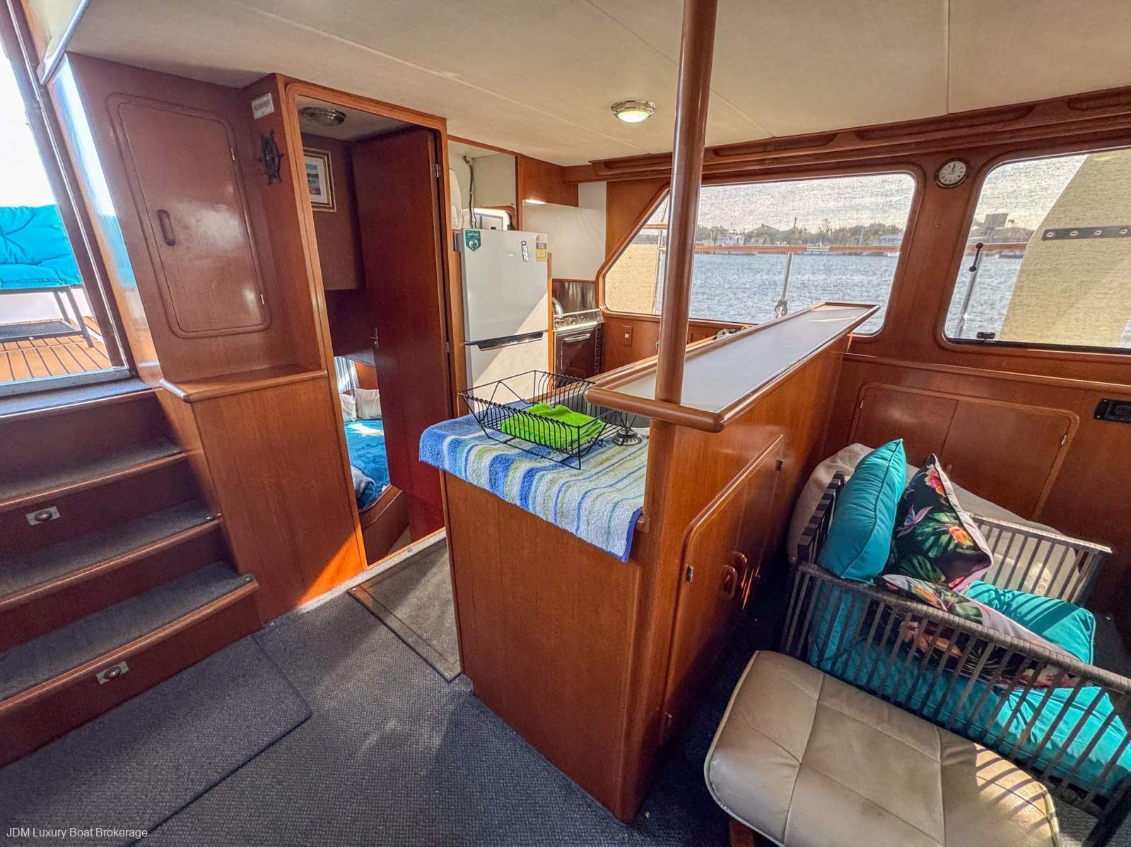 Used Defever 48 Motor Cruiser Long Range Trawler Style, Cruising Boat ...