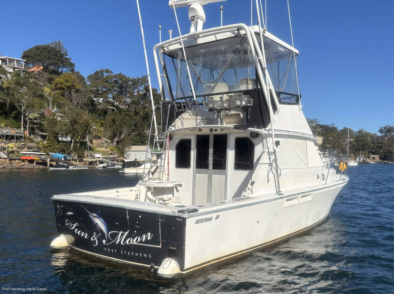 Used Caribbean 35 Flybridge Cruiser Diesel Powered Shaft Driven for ...