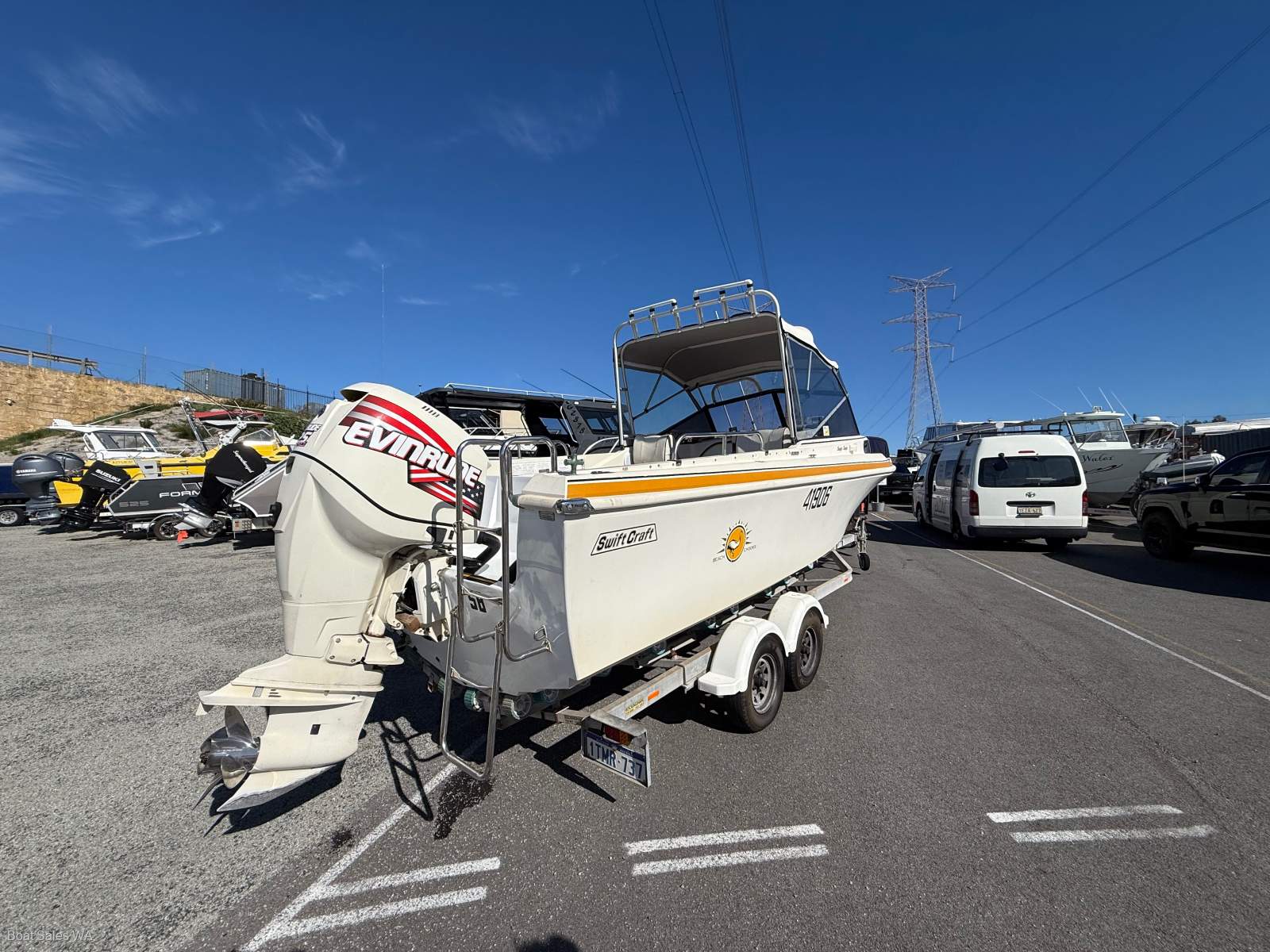 Swiftcraft Sportsman 2007 model 225Hp Ho Etec motor For Sale | Boat ...