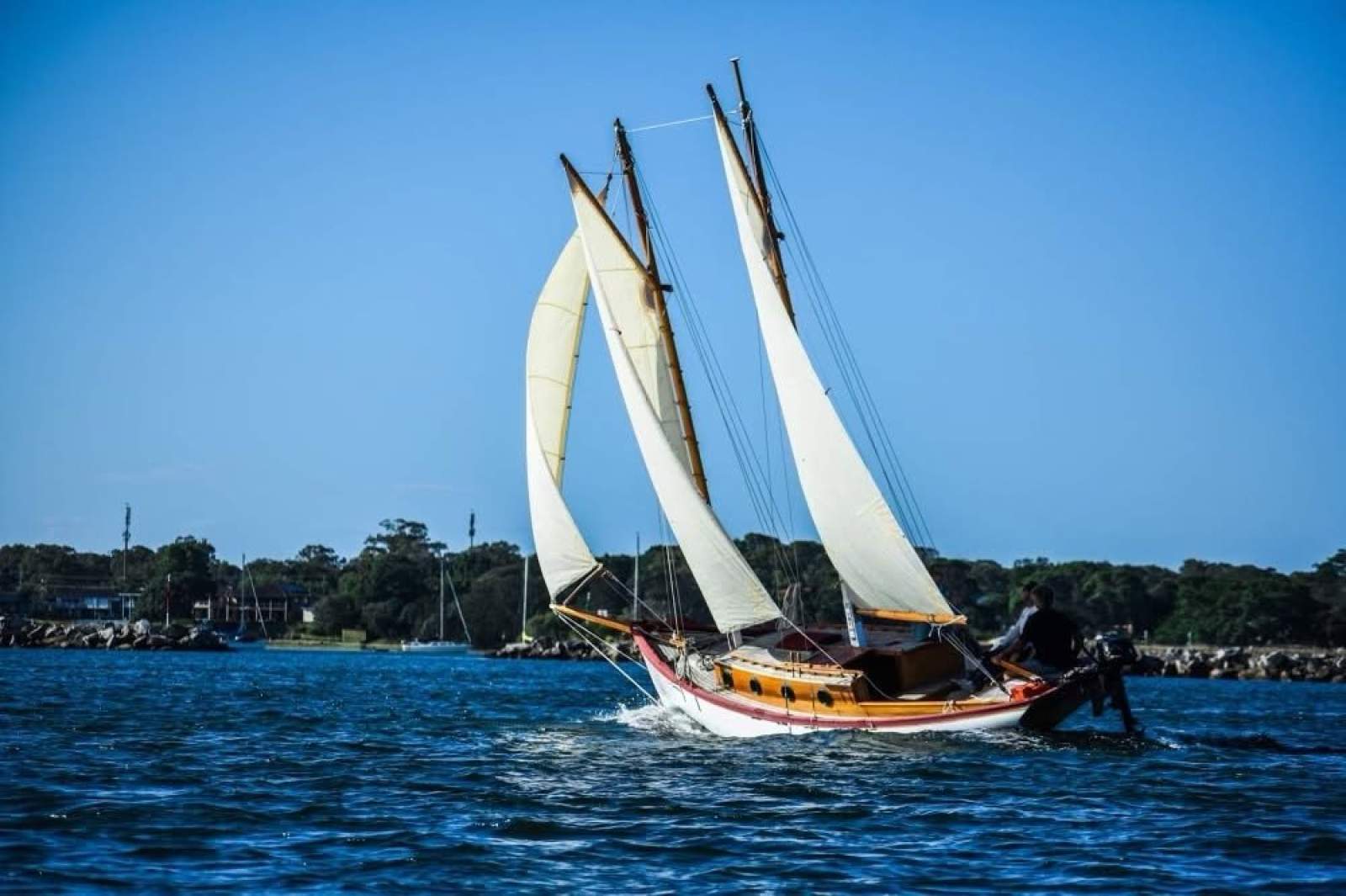 Used George Stadel Traditional Gaff Rig George Stadel Jr for Sale ...